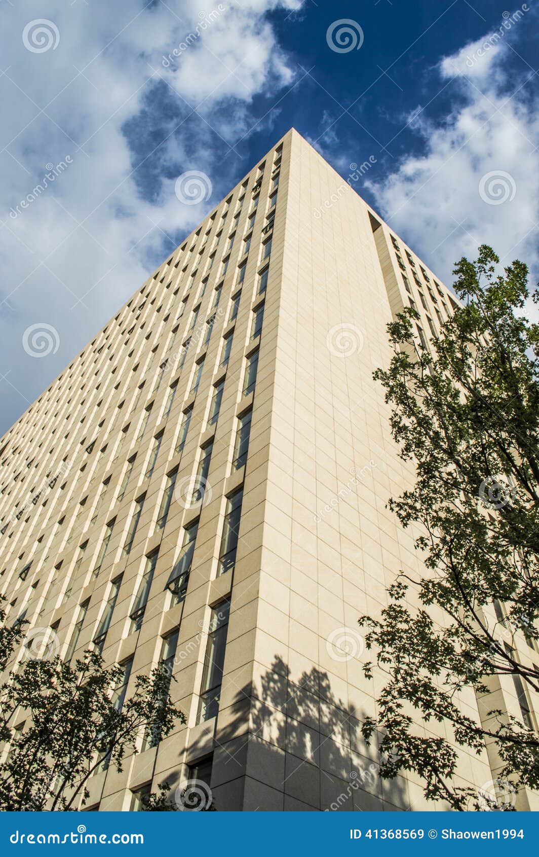 Corner of the Office Building 6 Stock Image - Image of china ...