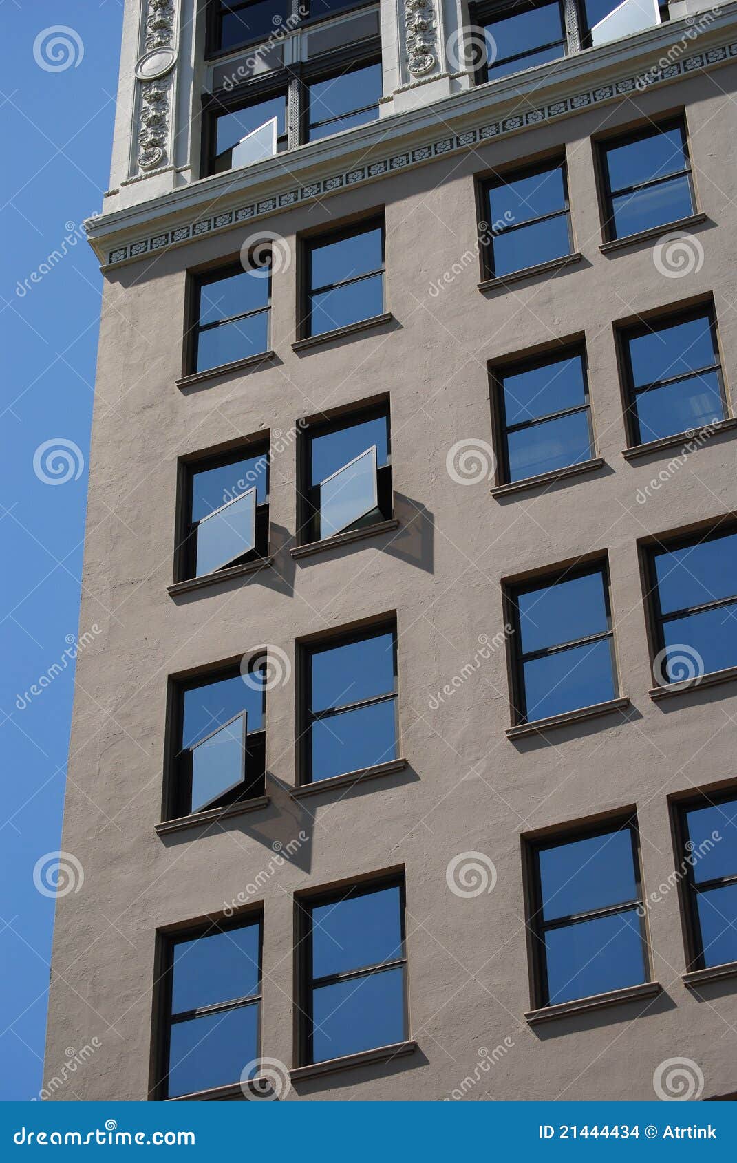 Corner Offices With a View stock photo. Image of office - 21444434