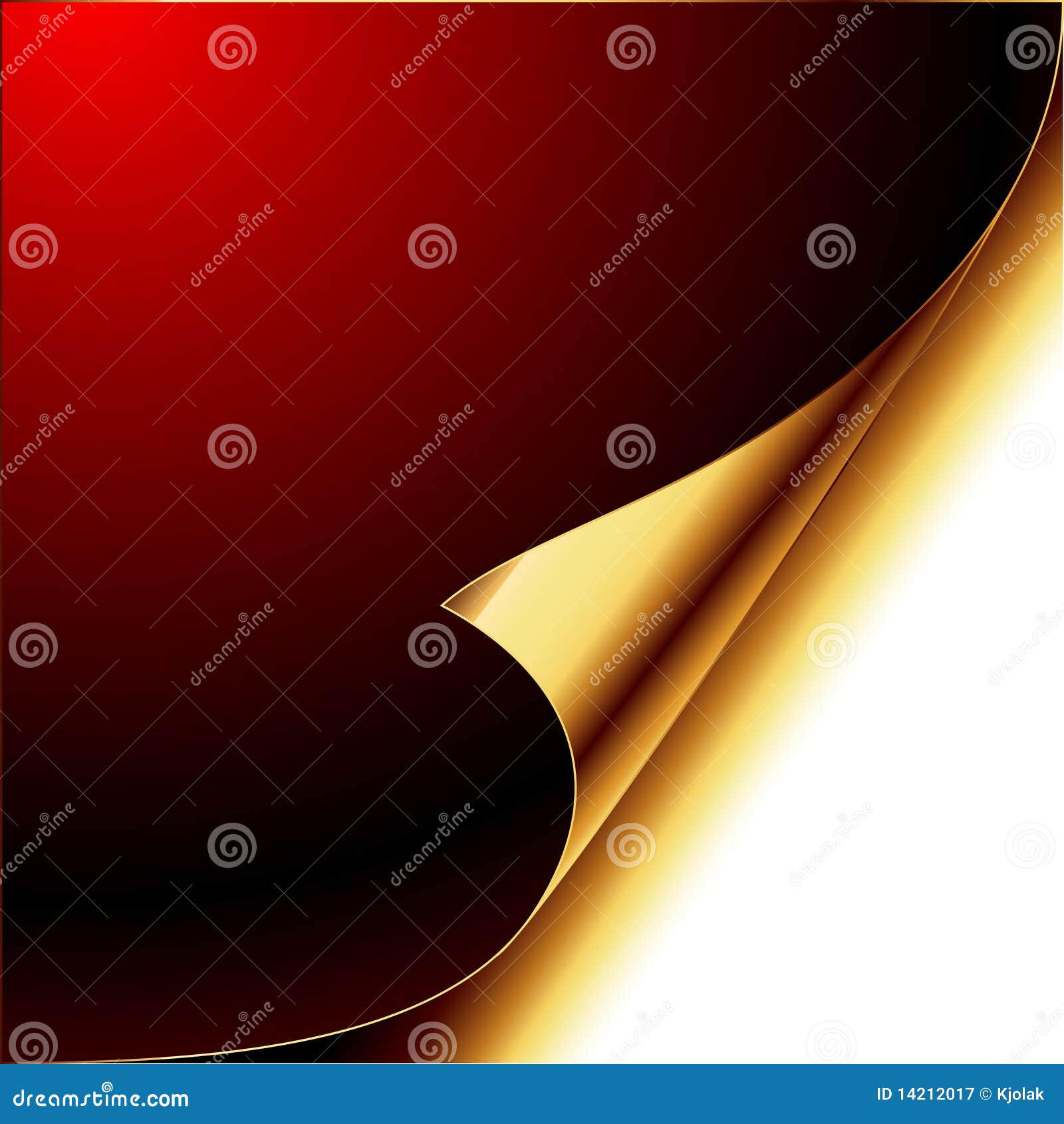 Corner of paper stock vector. Illustration of paper, gloss - 14212017