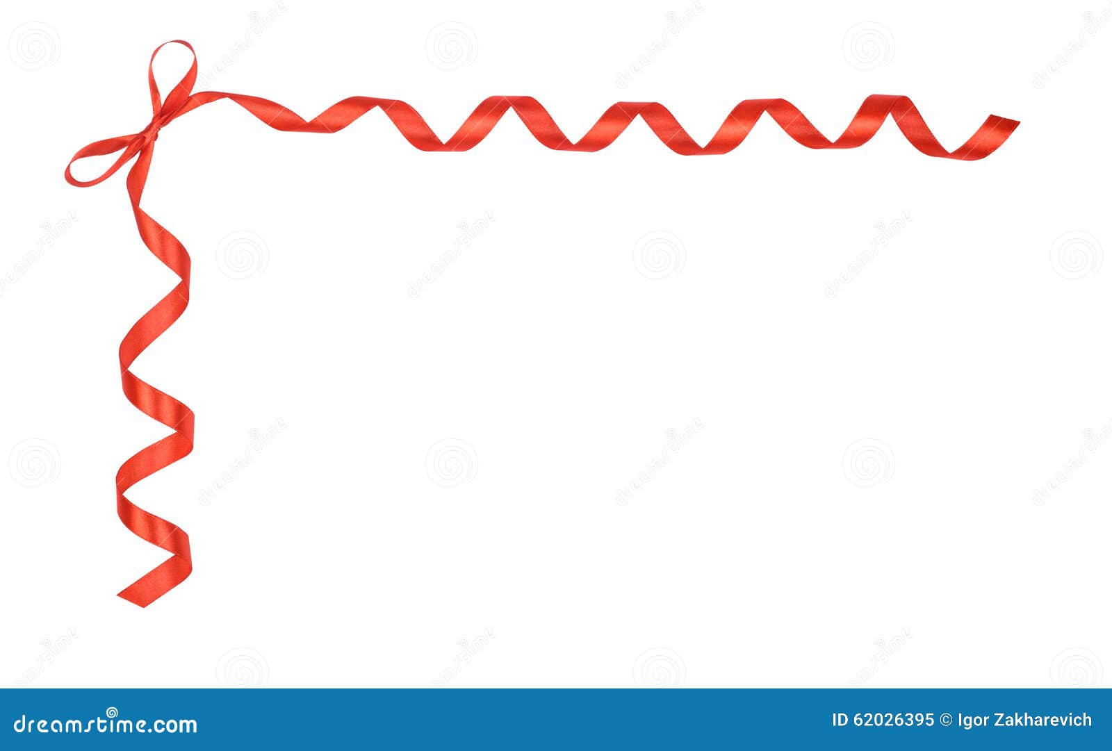 Corner Red Ribbon Stock Photo | CartoonDealer.com #83023302