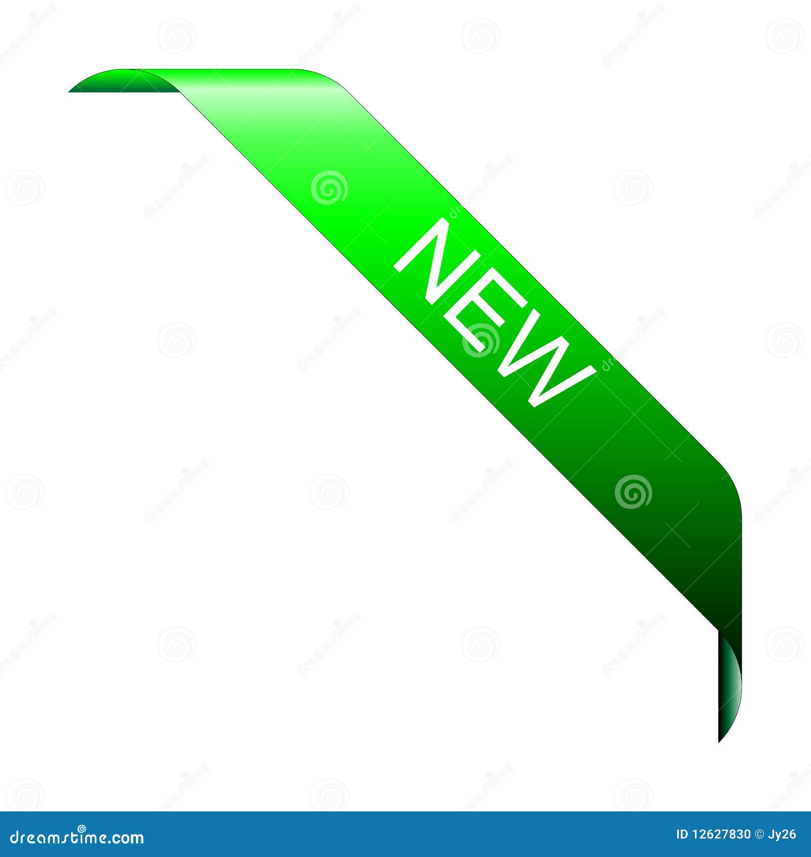 Corner Ribbon for New Items Stock Vector - Illustration of edge ...