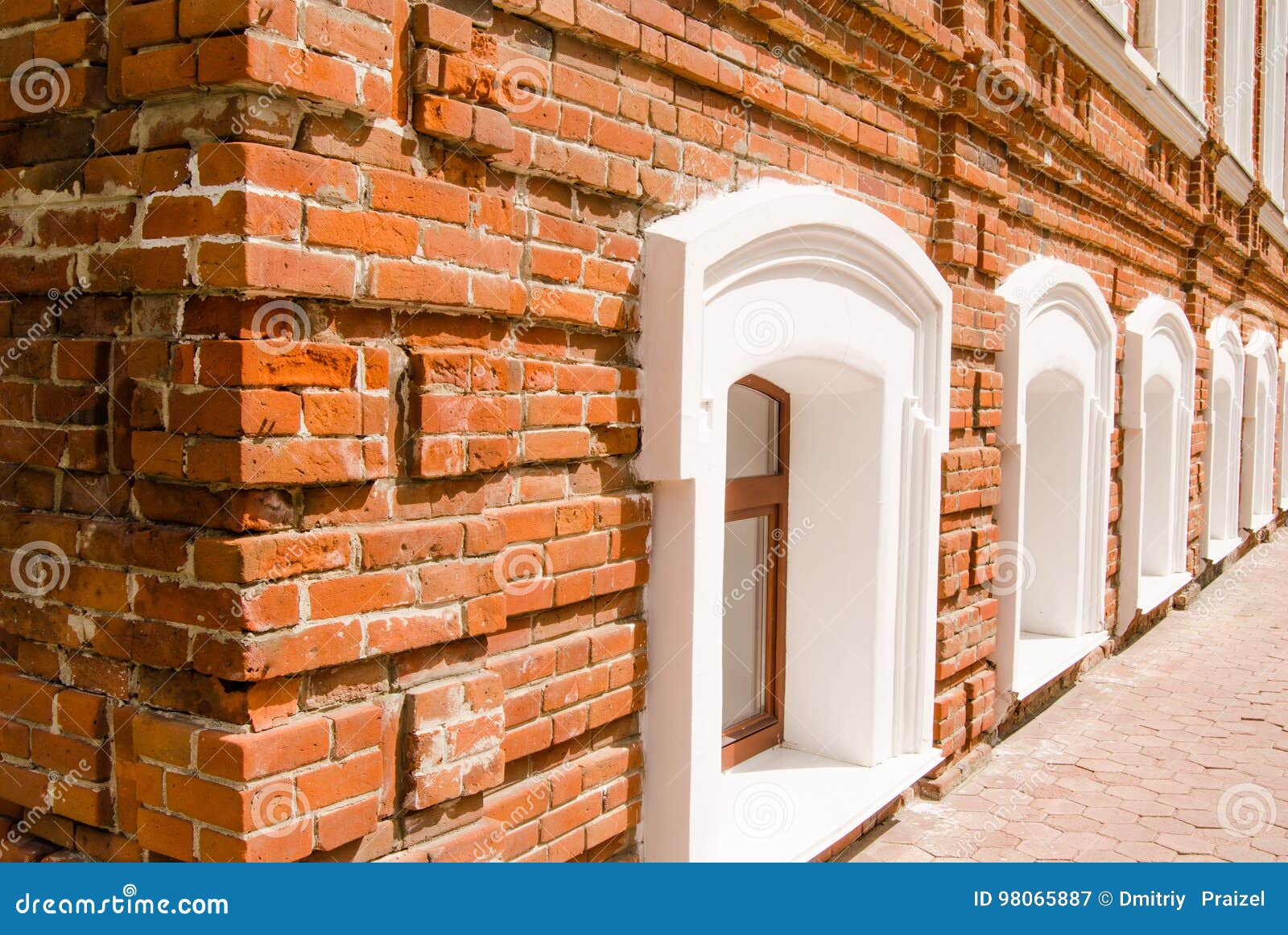 The Corner Side of the Old Building Stock Image - Image of home, facade ...