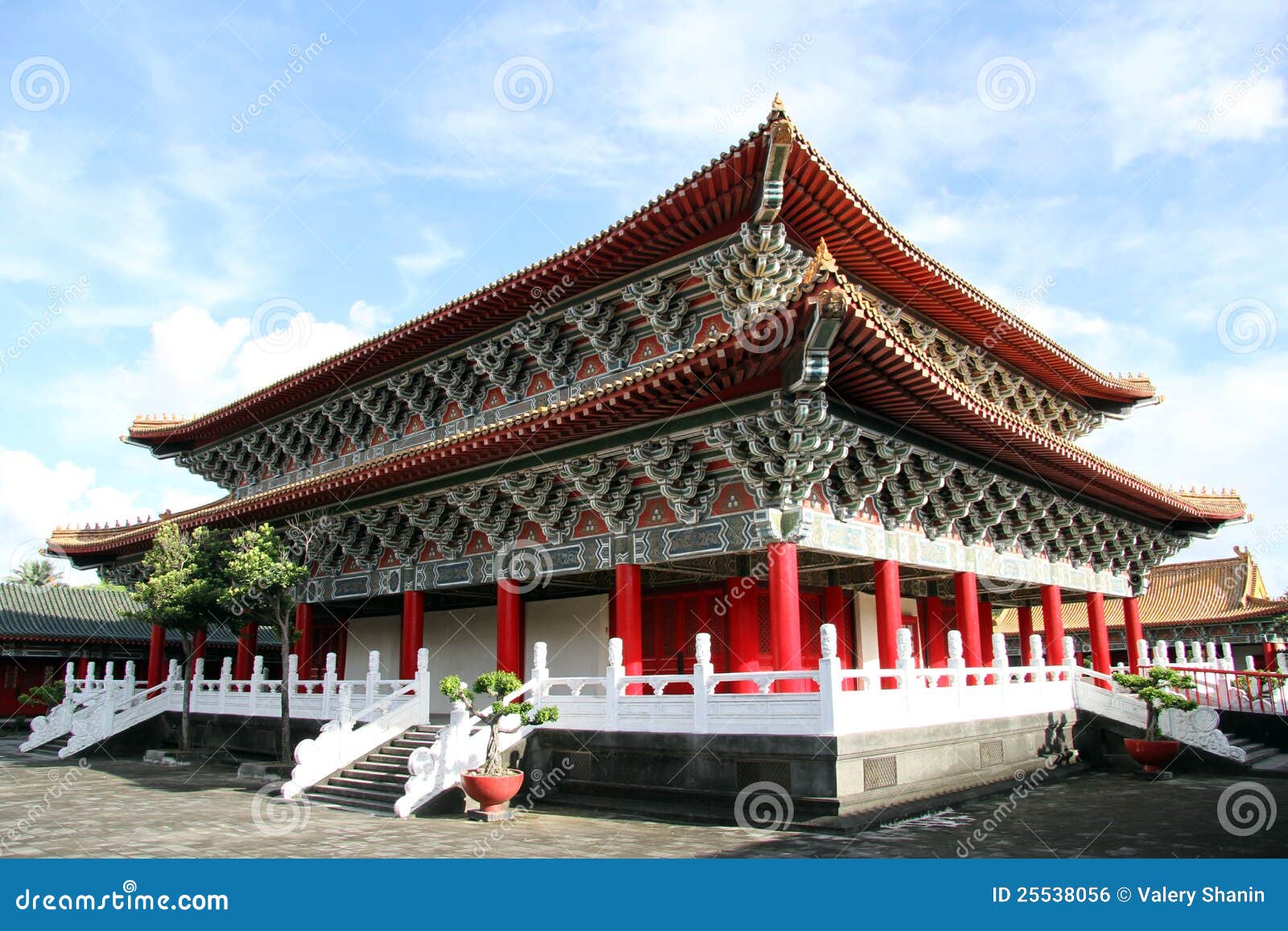 Corner of temple stock photo. Image of national, oriental - 25538056