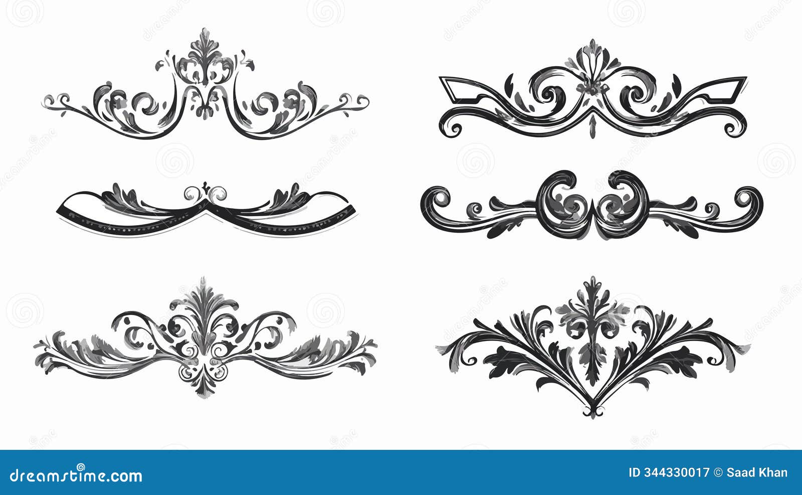 Corner Vector Icon Set Frame Sign Stock Illustration - Illustration of ...