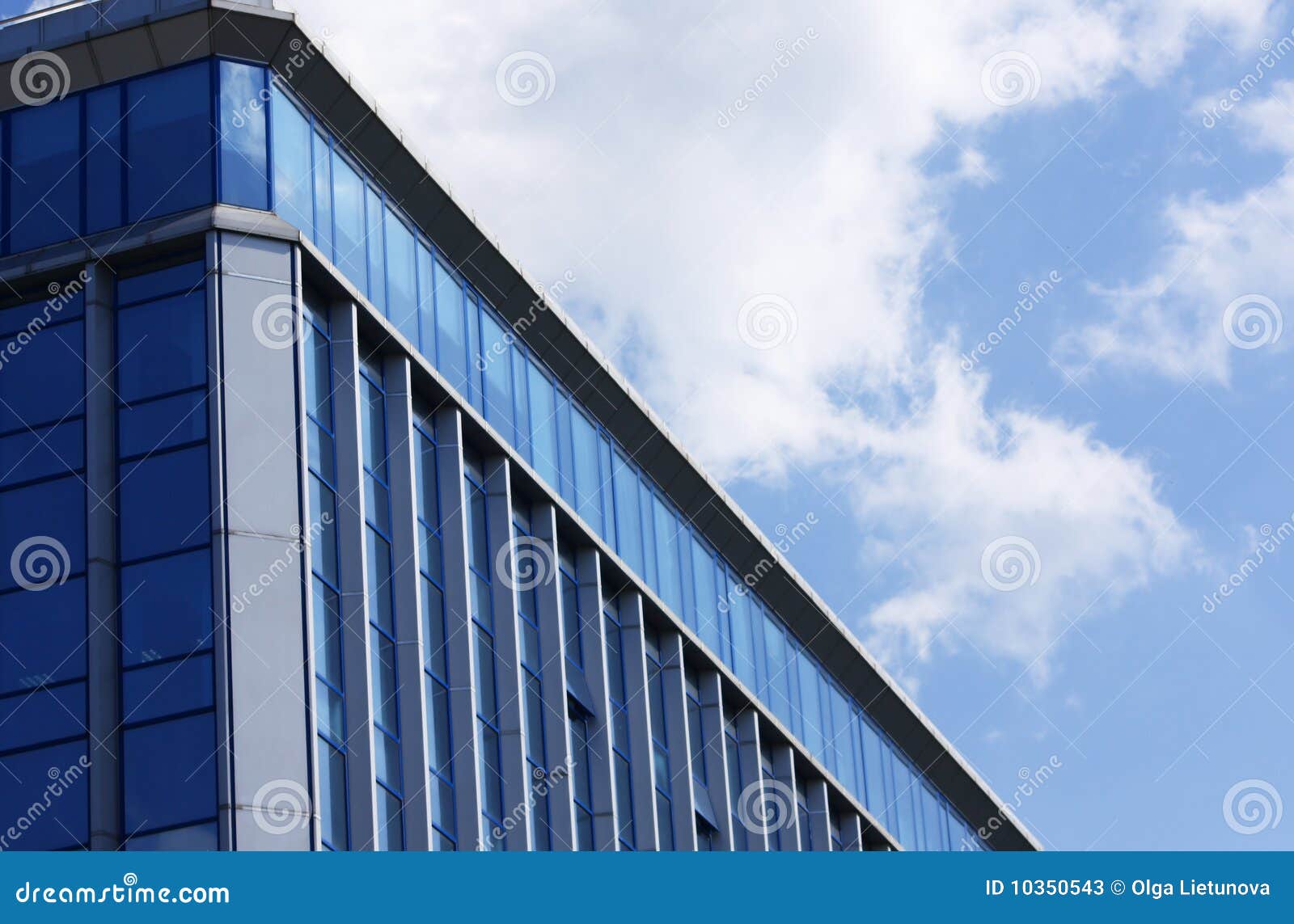 Corner View Facade Of A New Urban Residential Building Royalty-Free ...
