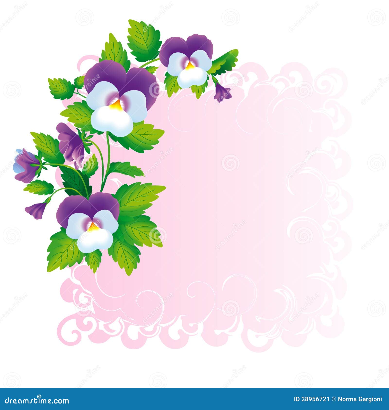 Corner of violet light stock vector. Illustration of invitation - 28956721