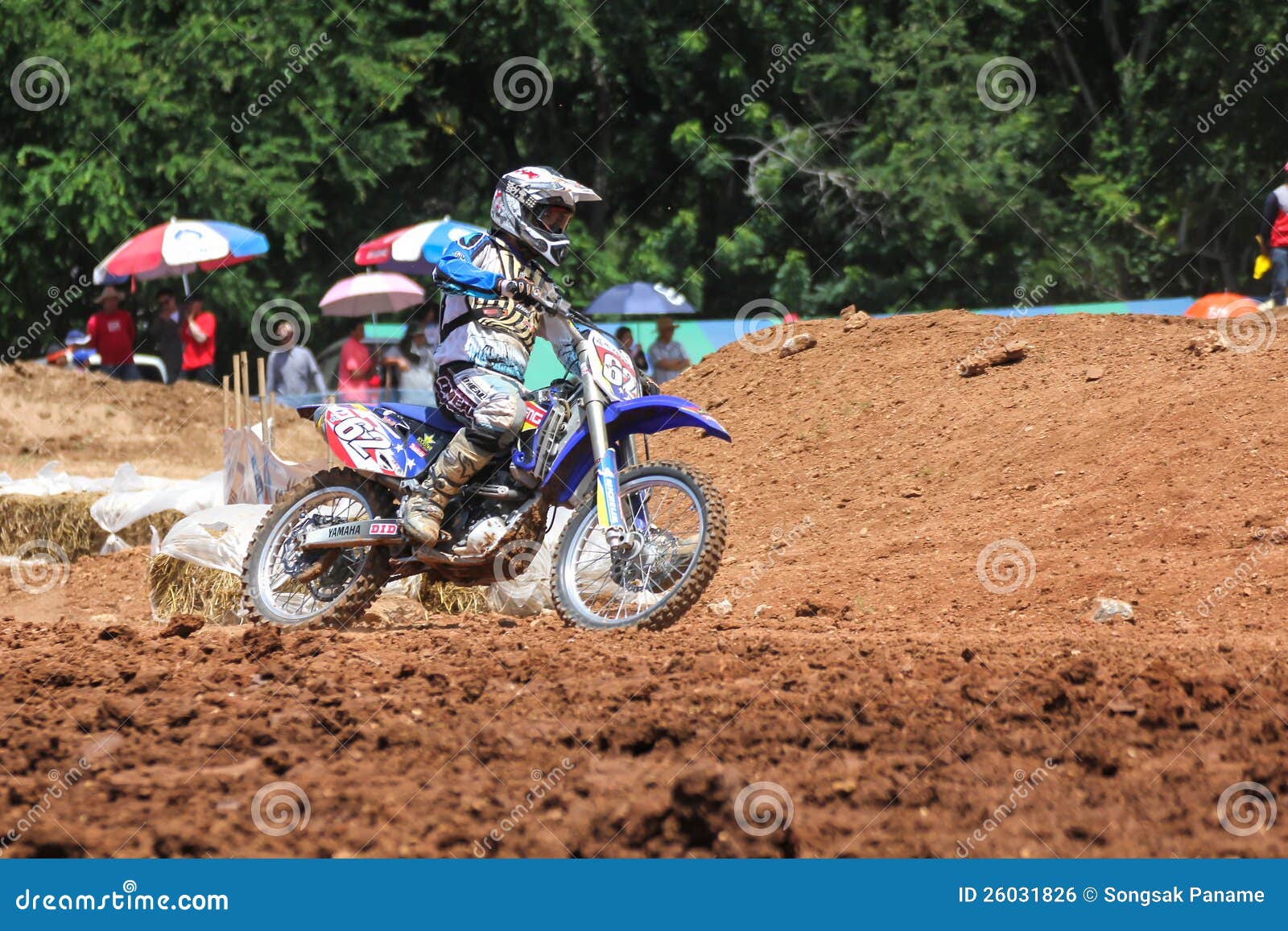 Cornering Motocross Motorcycle Editorial Photo - Image of dirt, open ...