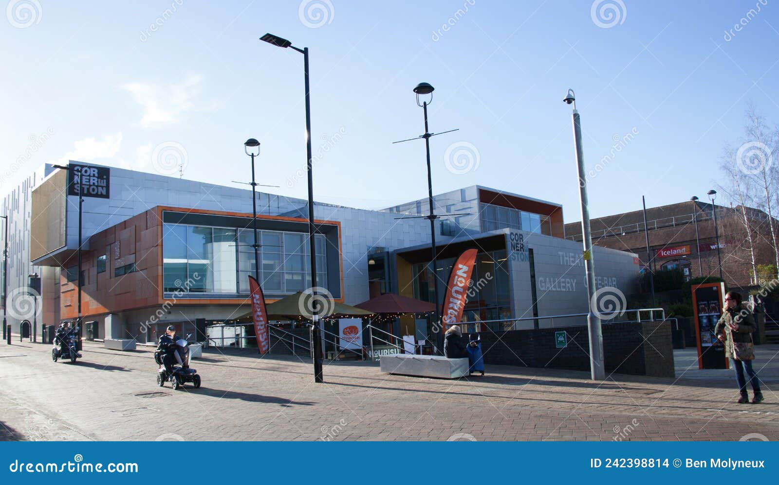 The Cornerstone in Didcot, Oxfordshire in the UK Editorial Stock Image ...