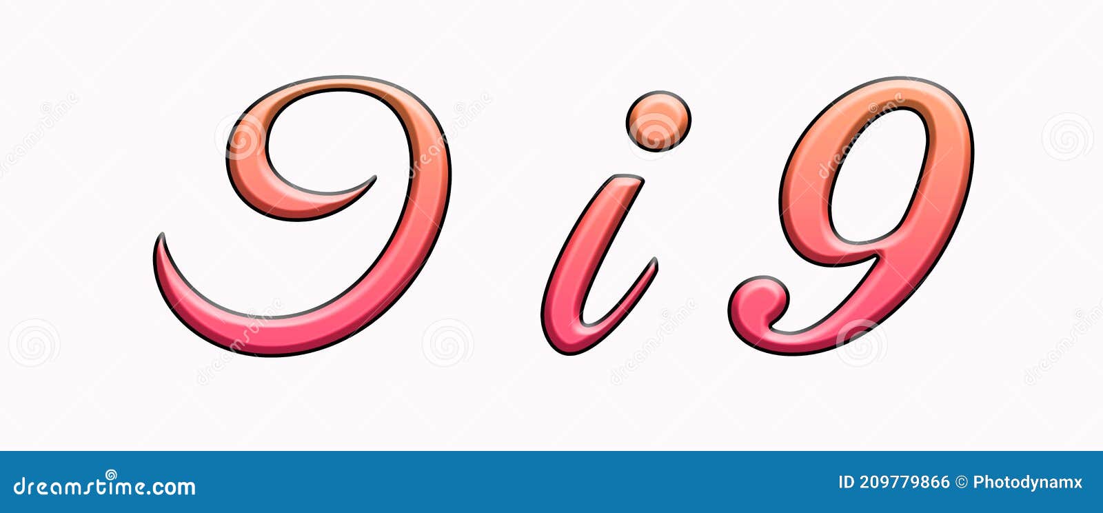 Cornerstore English Fonts Gradient Sans Serif Alphabet Letters ...