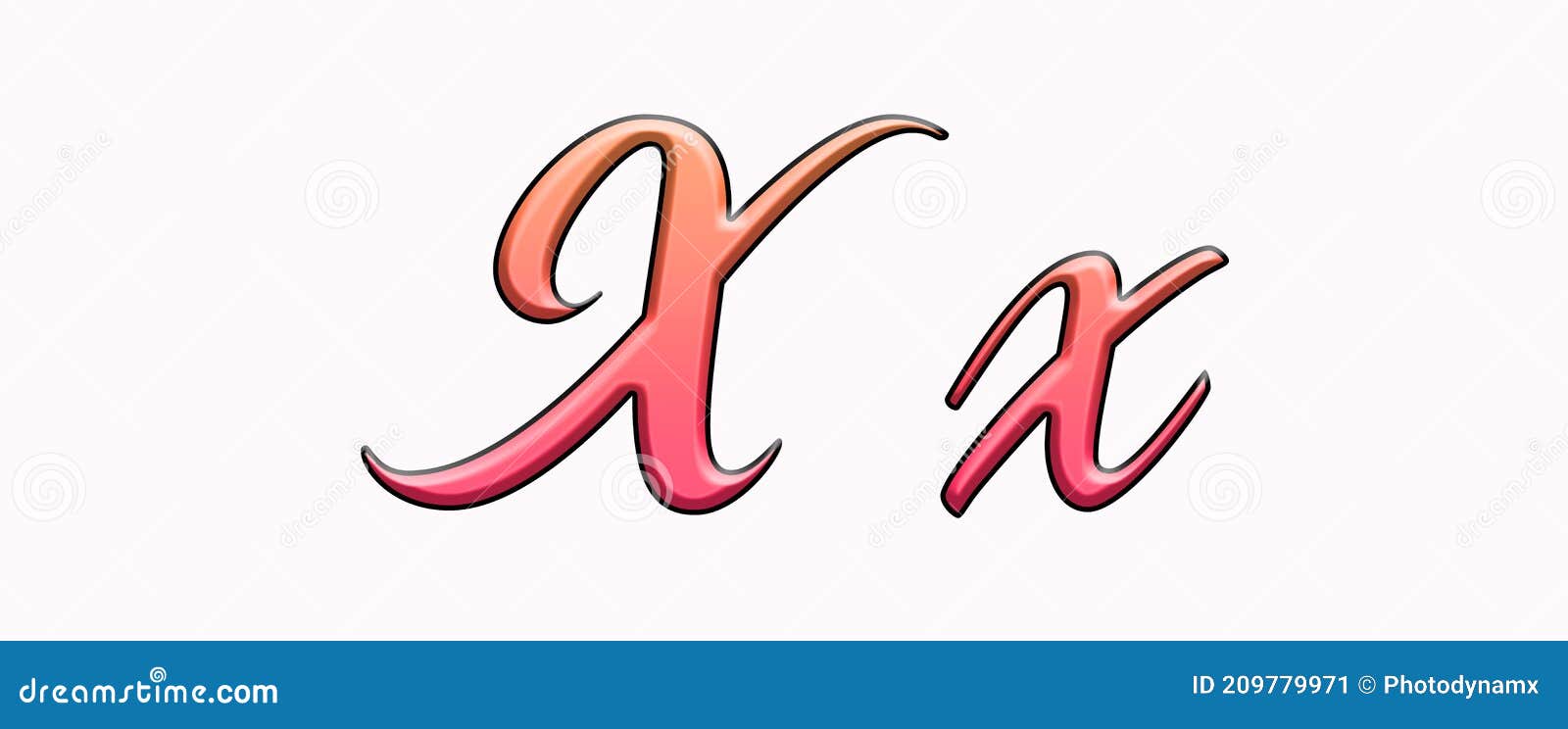 Cornerstore English Fonts Gradient Sans Serif Alphabet Letters ...