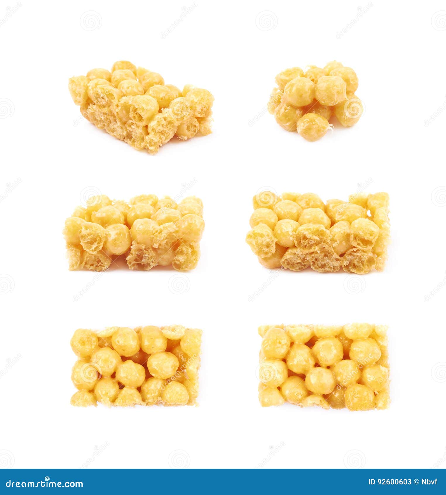 Cornflake Balls Candy Isolated Stock Image - Image of crisp ...