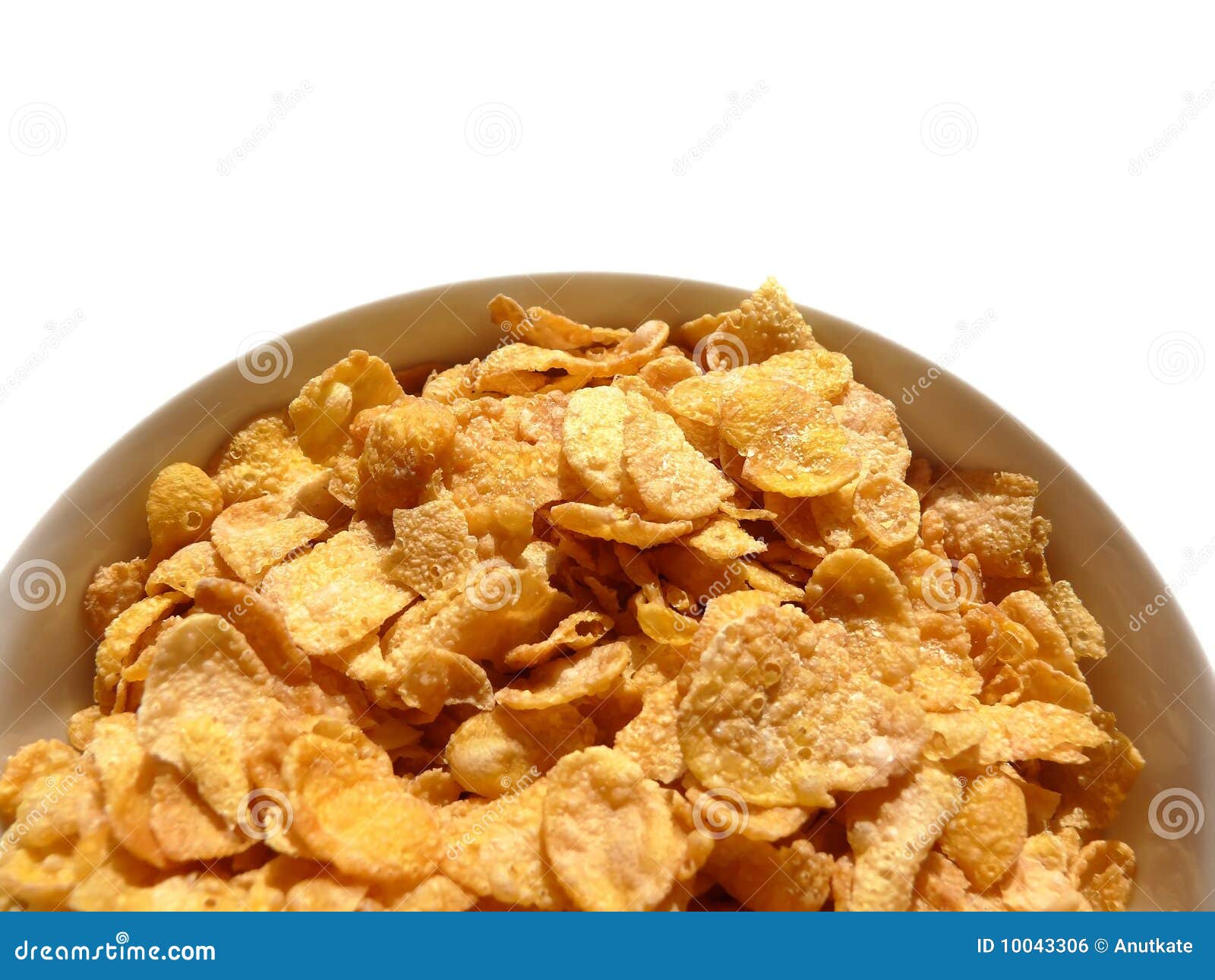 Cornflakes stock photo. Image of isolated, golden, energy - 10043306