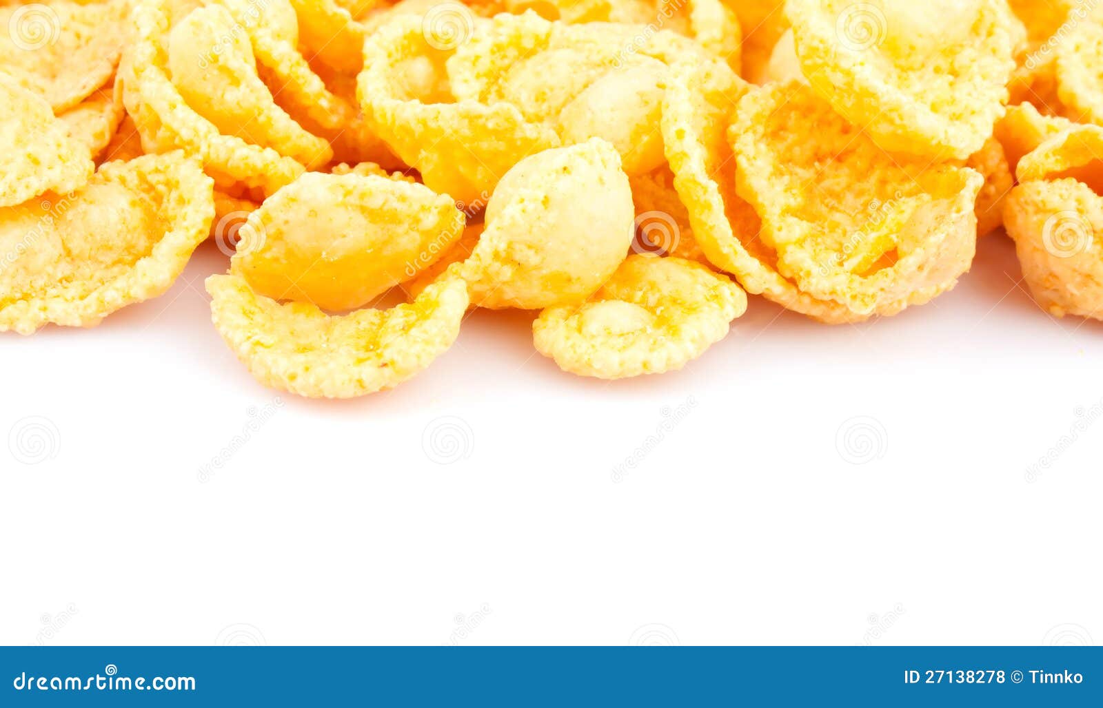 Cornflakes stock photo. Image of natural, sweet, cornflakes - 27138278