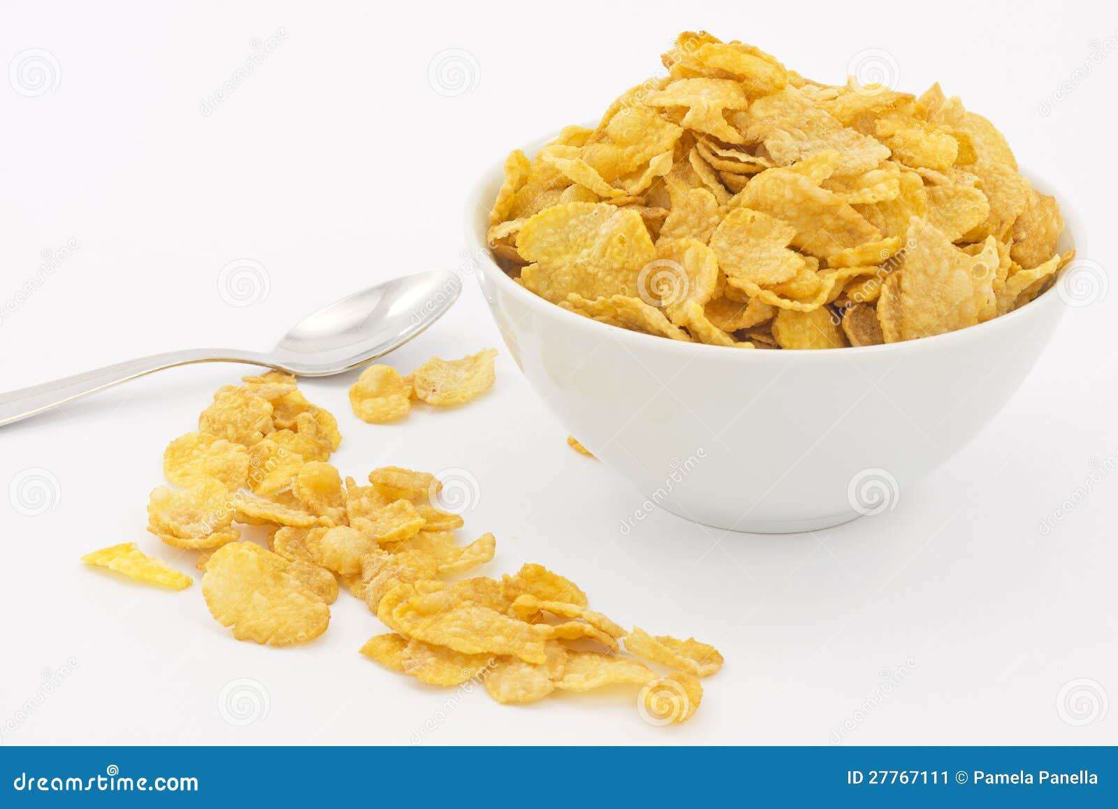 Cornflakes stock image. Image of healthy, diet, dieting - 27767111