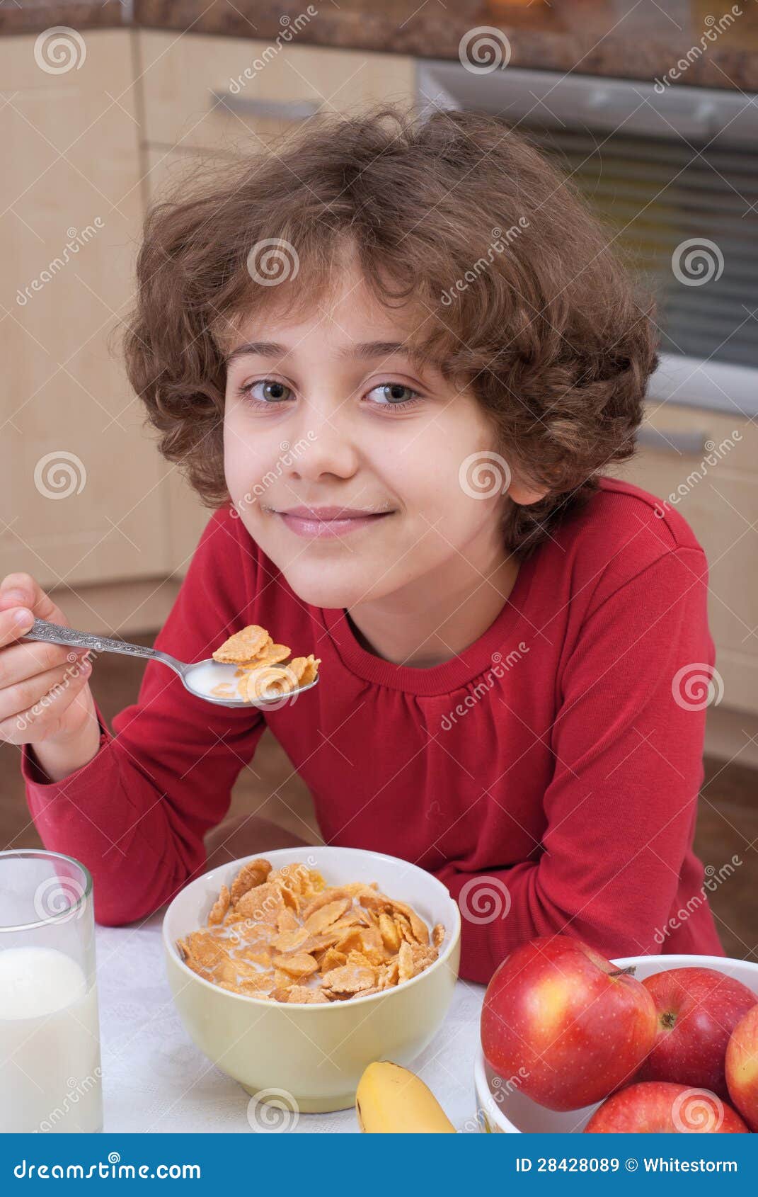 Cornflakes stock image. Image of home, hungry, food, breakfast - 28428089