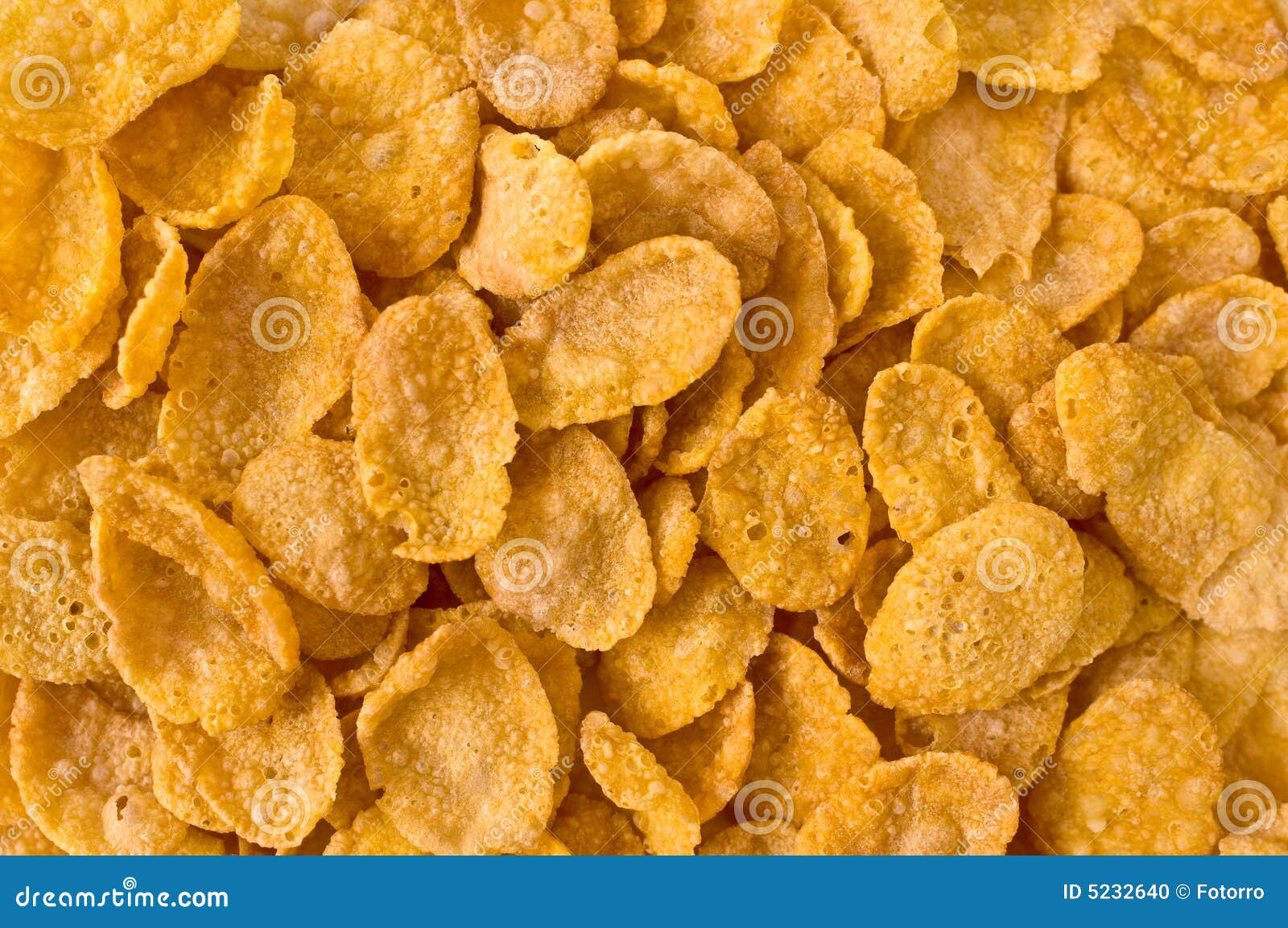 Cornflakes Background Picture. Image: 5232640