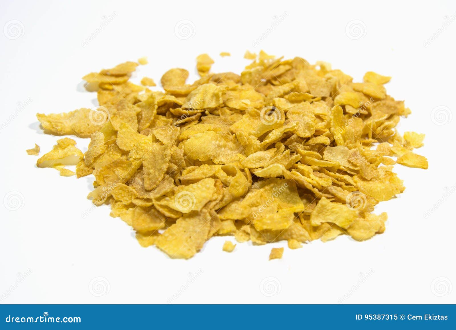 Cornflakes stock image. Image of toasting, crisp, closeup - 95387315