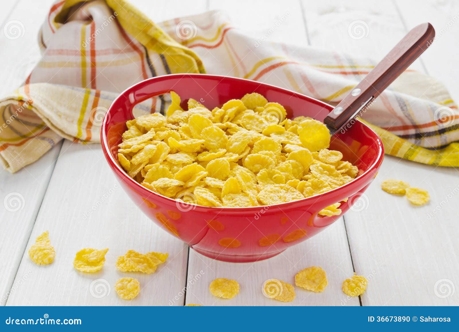 Cornflakes stock photo. Image of eating, corn, fruits - 36673890