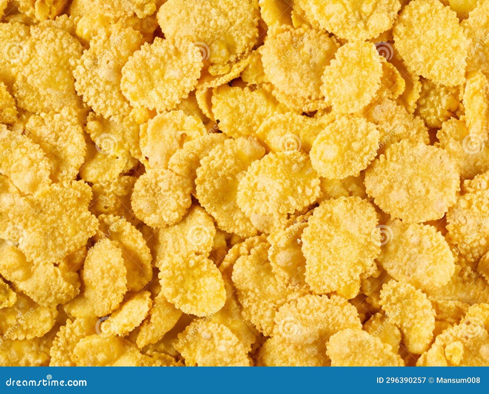 Cornflakes. View from Above Texture Top View Stock Image - Image of ...