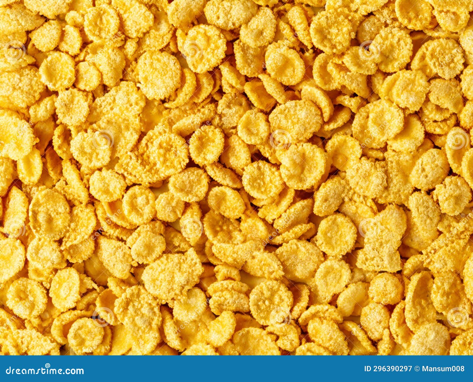 Cornflakes. View from Above Texture Top View Stock Image - Image of ...