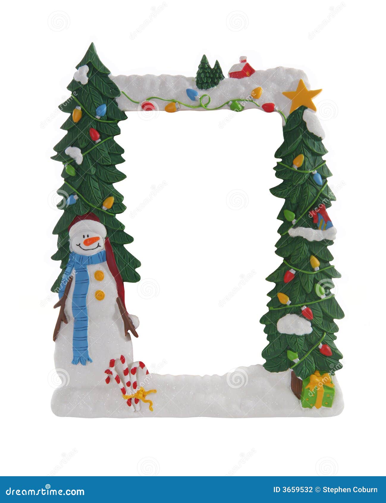 Cornice di natale fotografia stock. Immagine di sfondo - 3659532