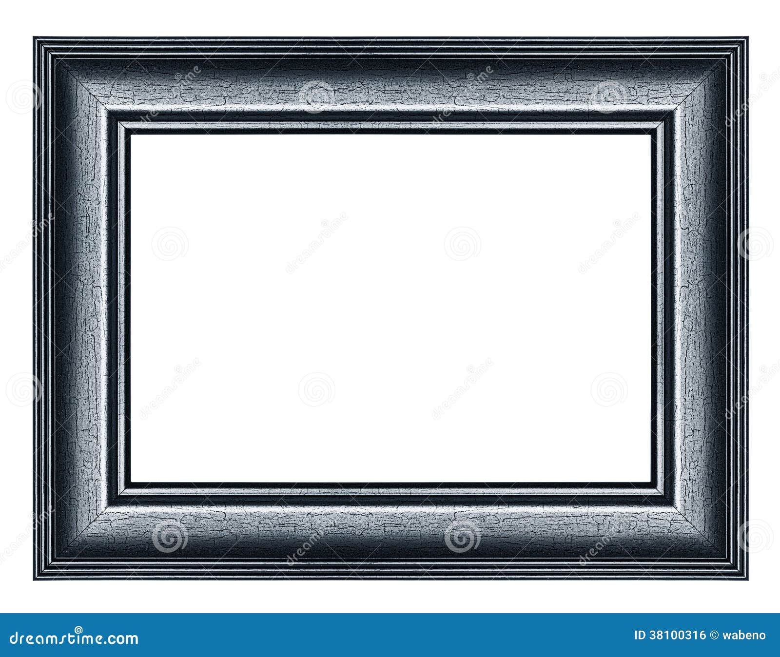 Cornice nera fotografia stock. Immagine di decorato, isolato - 38100316