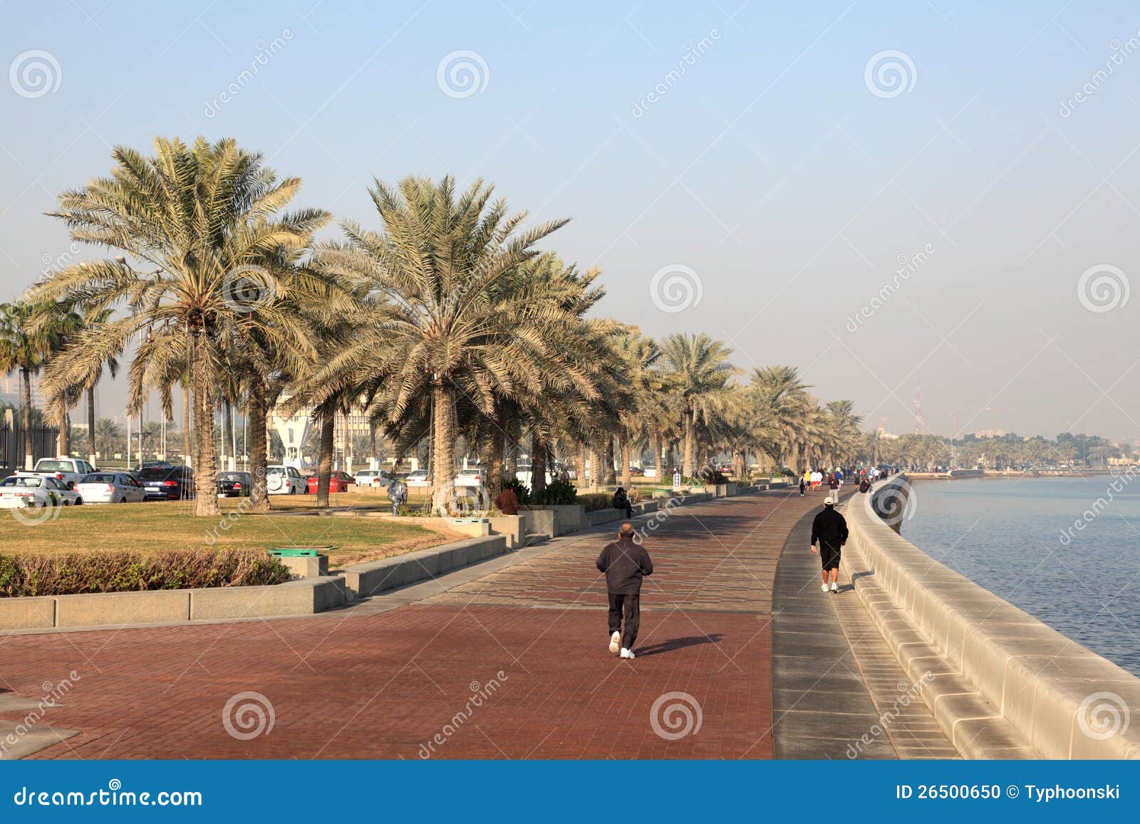 Corniche of Doha, Qatar editorial image. Image of doha - 26500650