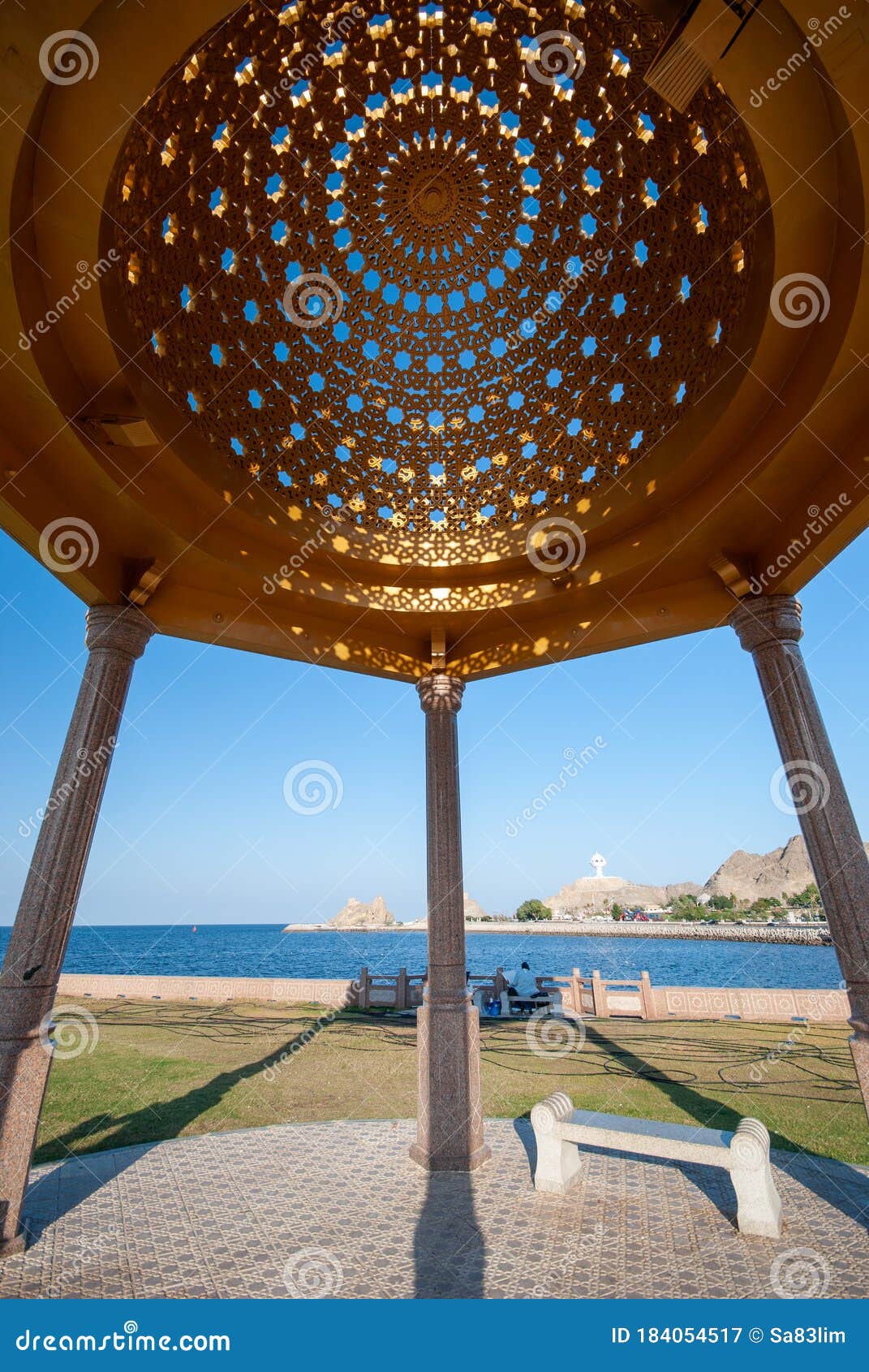 Corniche Mutrah Muscat stock image. Image of oriental - 184054517
