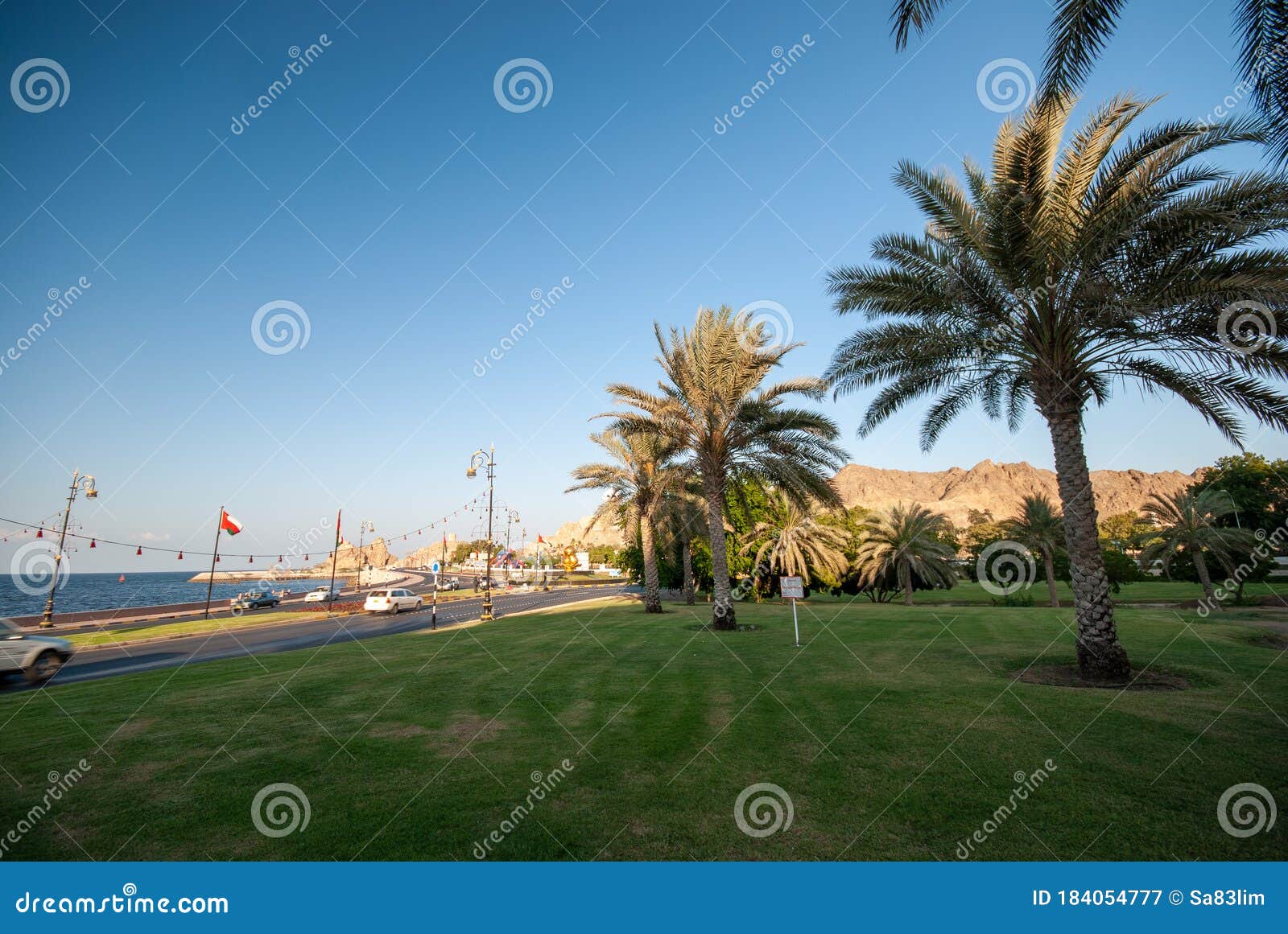 Corniche Mutrah Muscat editorial photography. Image of attraction ...