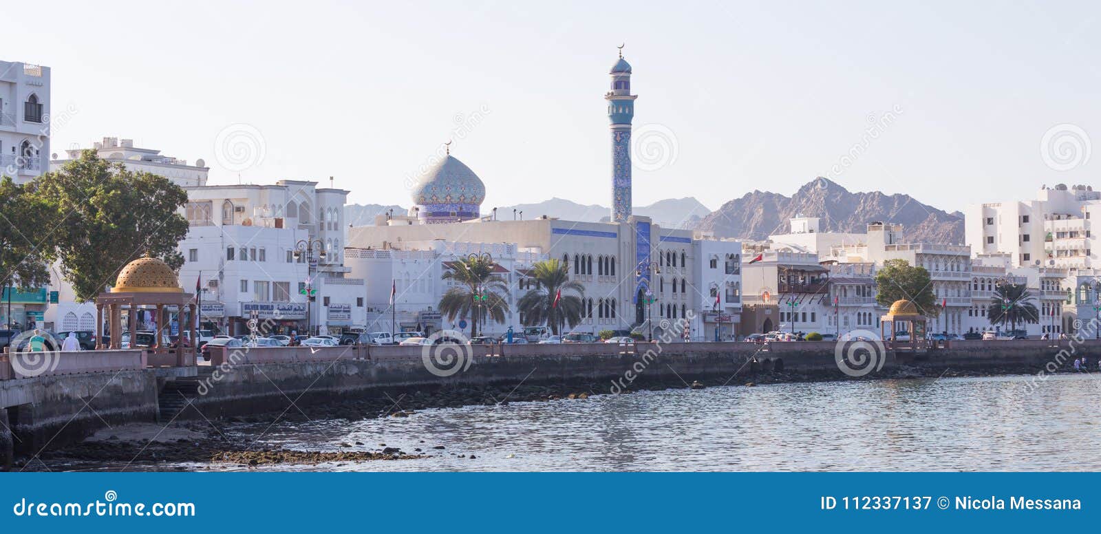 Corniche of Mutrah, Muscat, Oman Editorial Photography - Image of ...