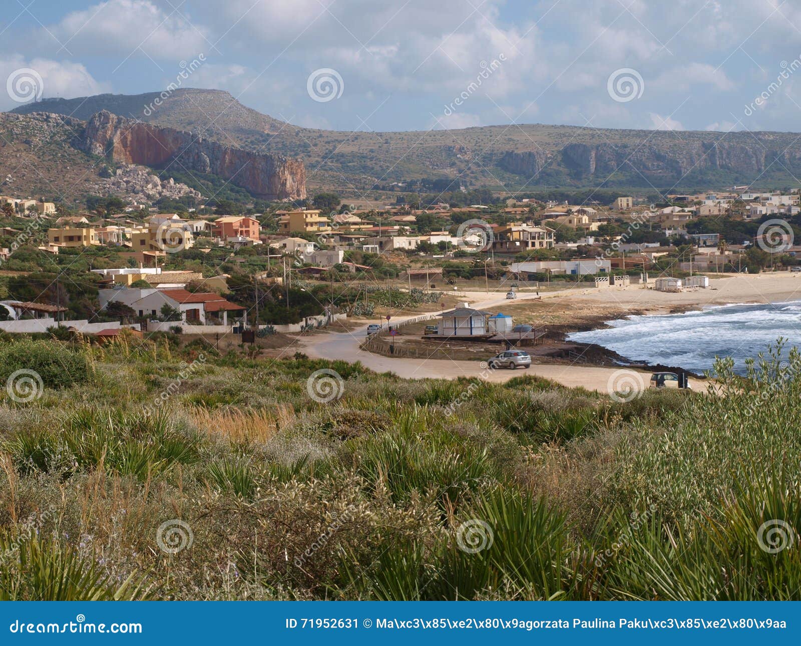 Cornino, Sicily, Italy stock image. Image of coast, reserve - 71952631