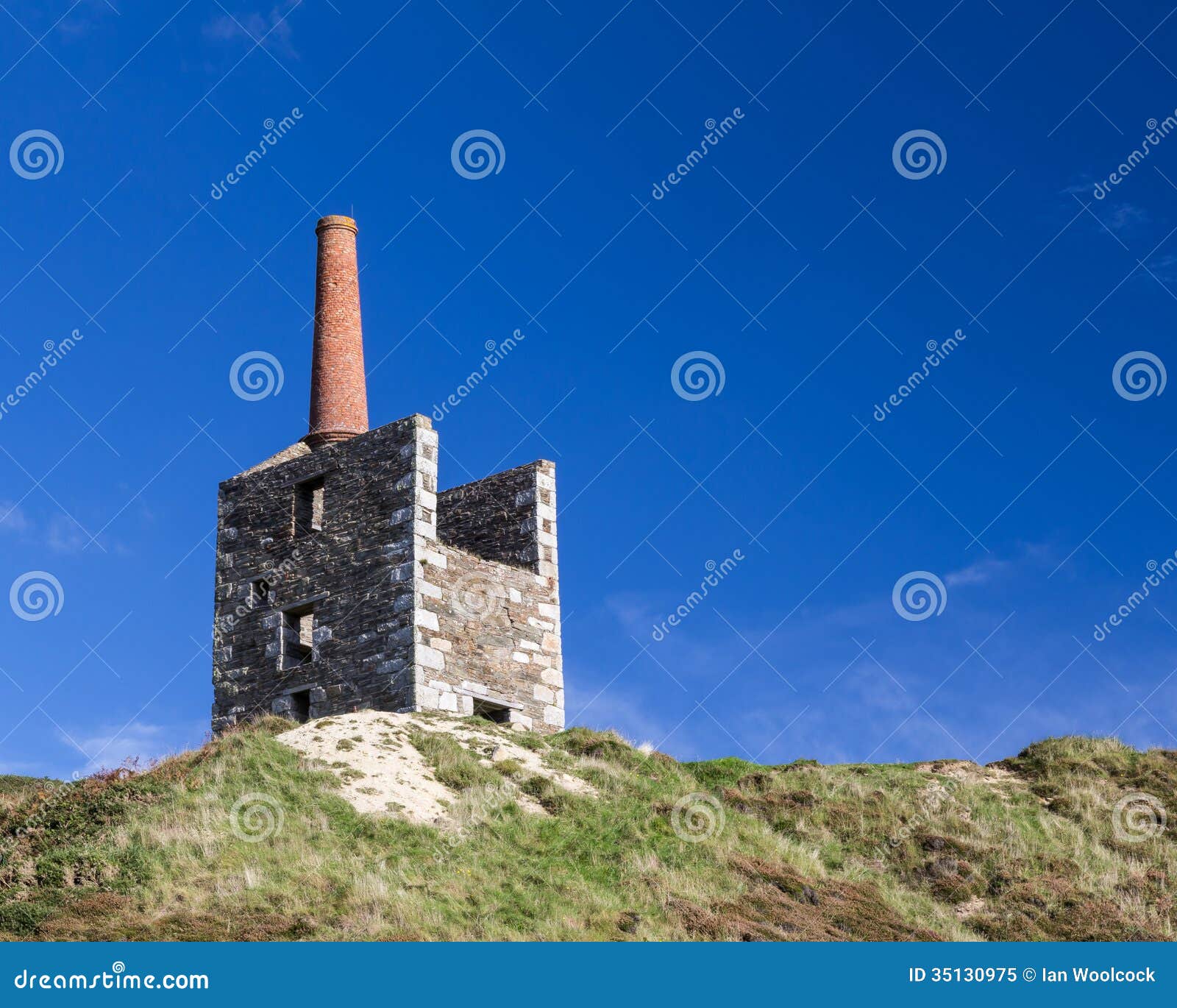 Cornish Mining Engine House Royalty Free Stock Photo - Image: 35130975