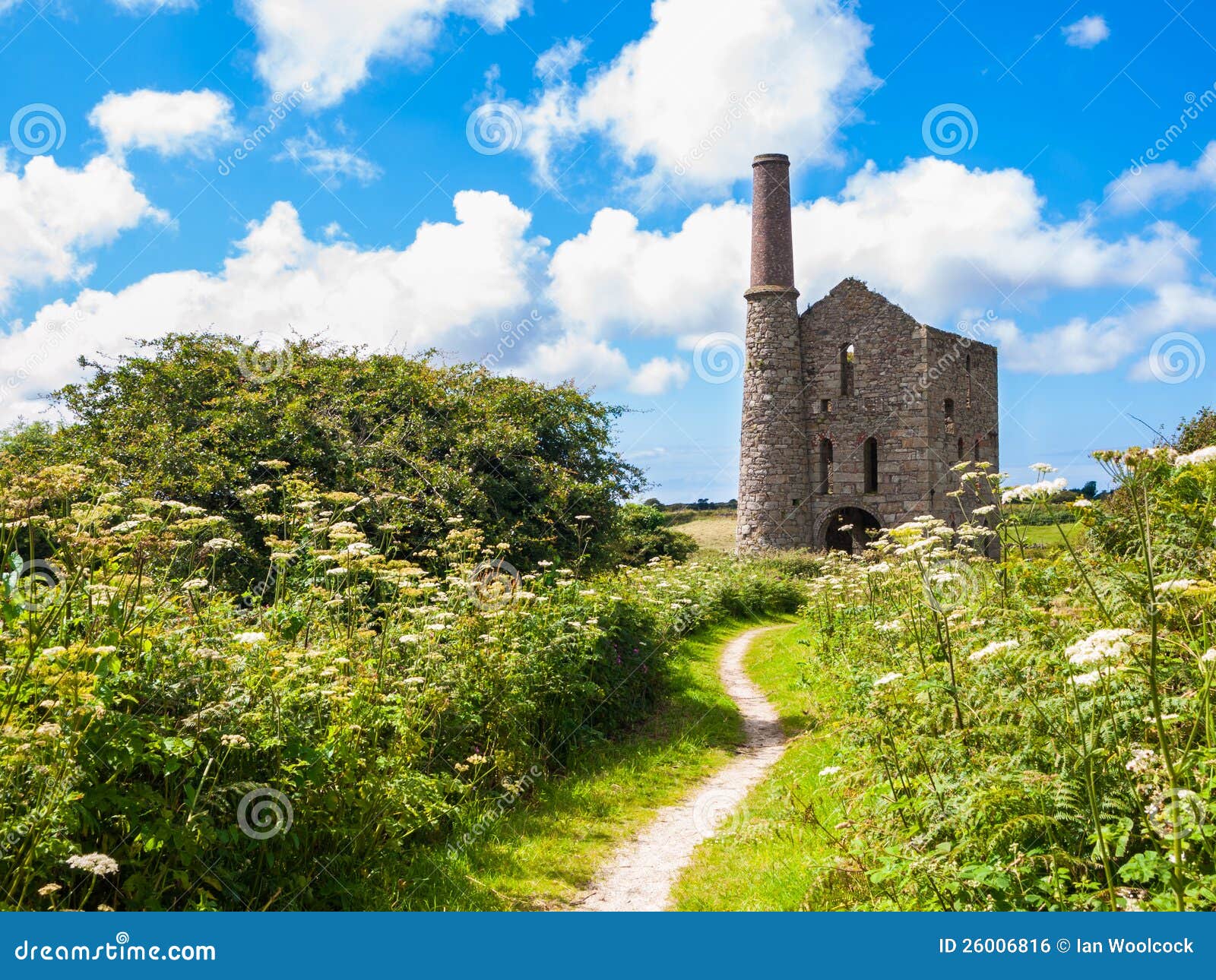 Cornish Mining Heritage stock photo. Image of historic - 26006816