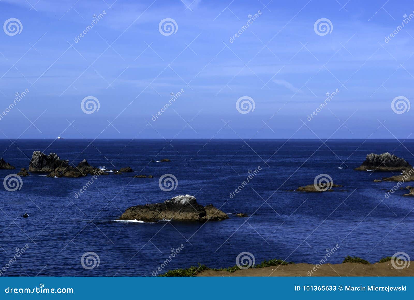 Cornish Ocean - View from the Lizard Point / Cornwall Stock Image ...
