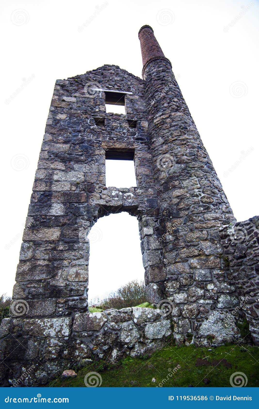 Cornish Tin Mine Ruins - Cornwall, England Editorial Photo - Image of ...