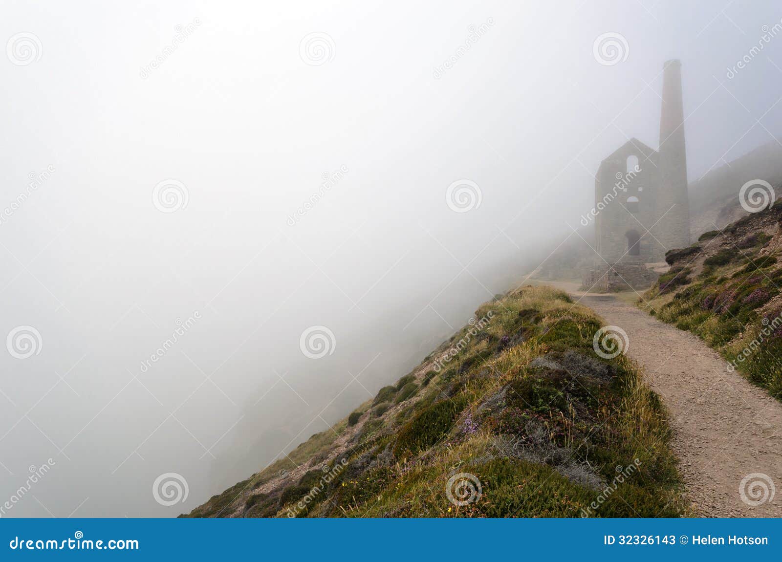 Cornish Tin Mine at Wheal Coates Stock Image - Image of cornwall ...