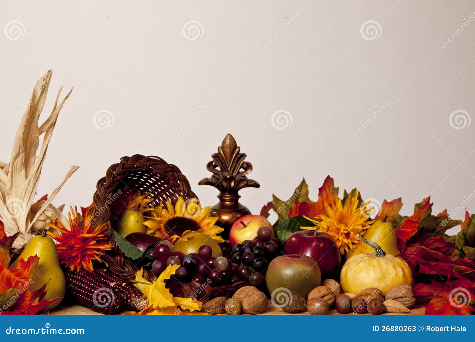 Cornucopia stock image. Image of fruit, holiday, fluerdelis - 26880263