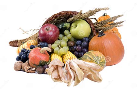 Cornucopia stock photo. Image of thanksgiving, nourishment - 3078564