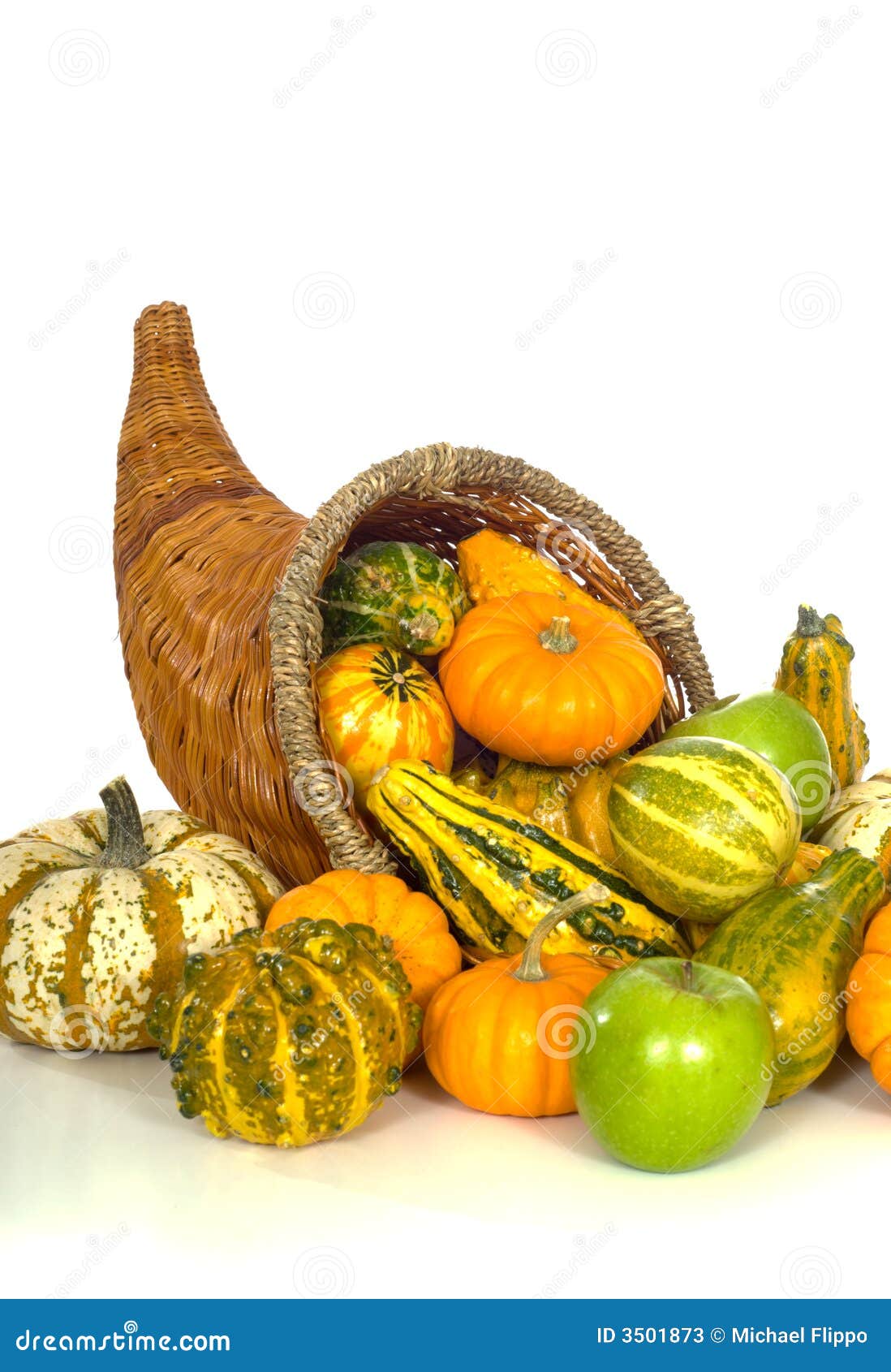 Cornucopia stock image. Image of straw, fruit, indian - 3501873