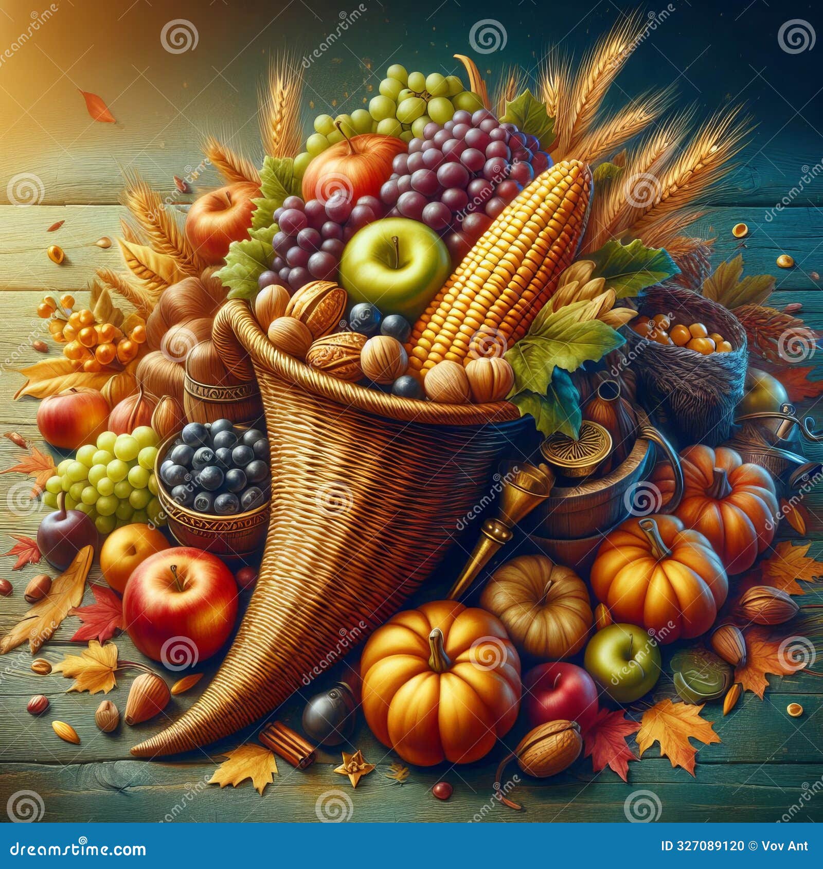 22 8. Cornucopia Day_ a Term Inspired by the Cornucopi Stock Photo ...