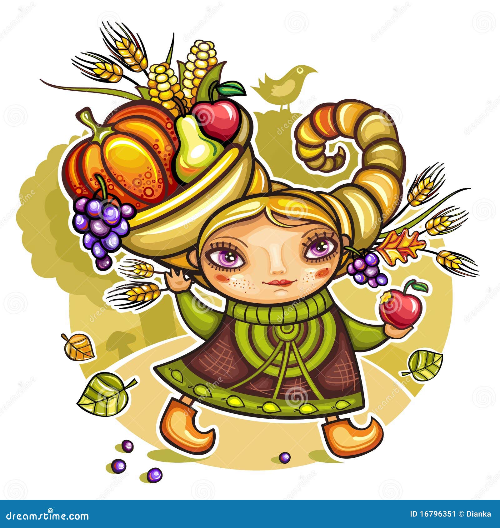 Cornucopia Stock Illustrations – 2,865 Cornucopia Stock Illustrations ...