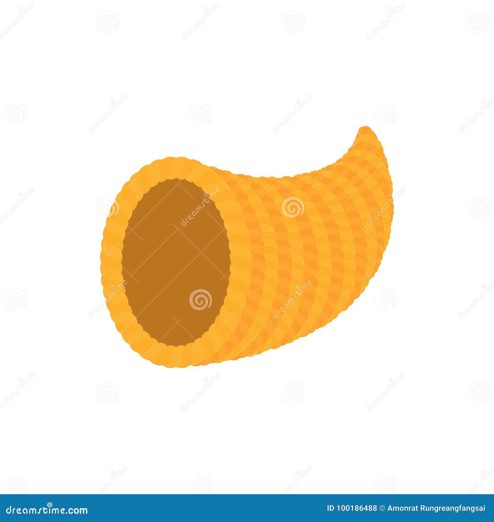 Cornucopia icon stock vector. Illustration of symbol - 100186488