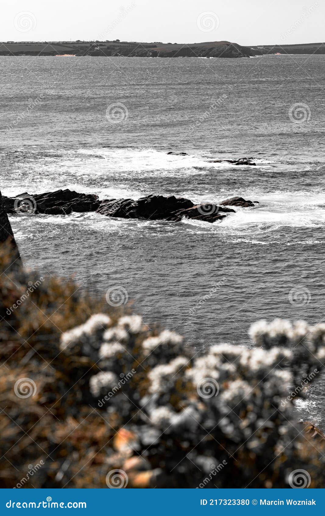Cornwall Beach Landscape Beautiful Nature Stock Photo - Image of ...