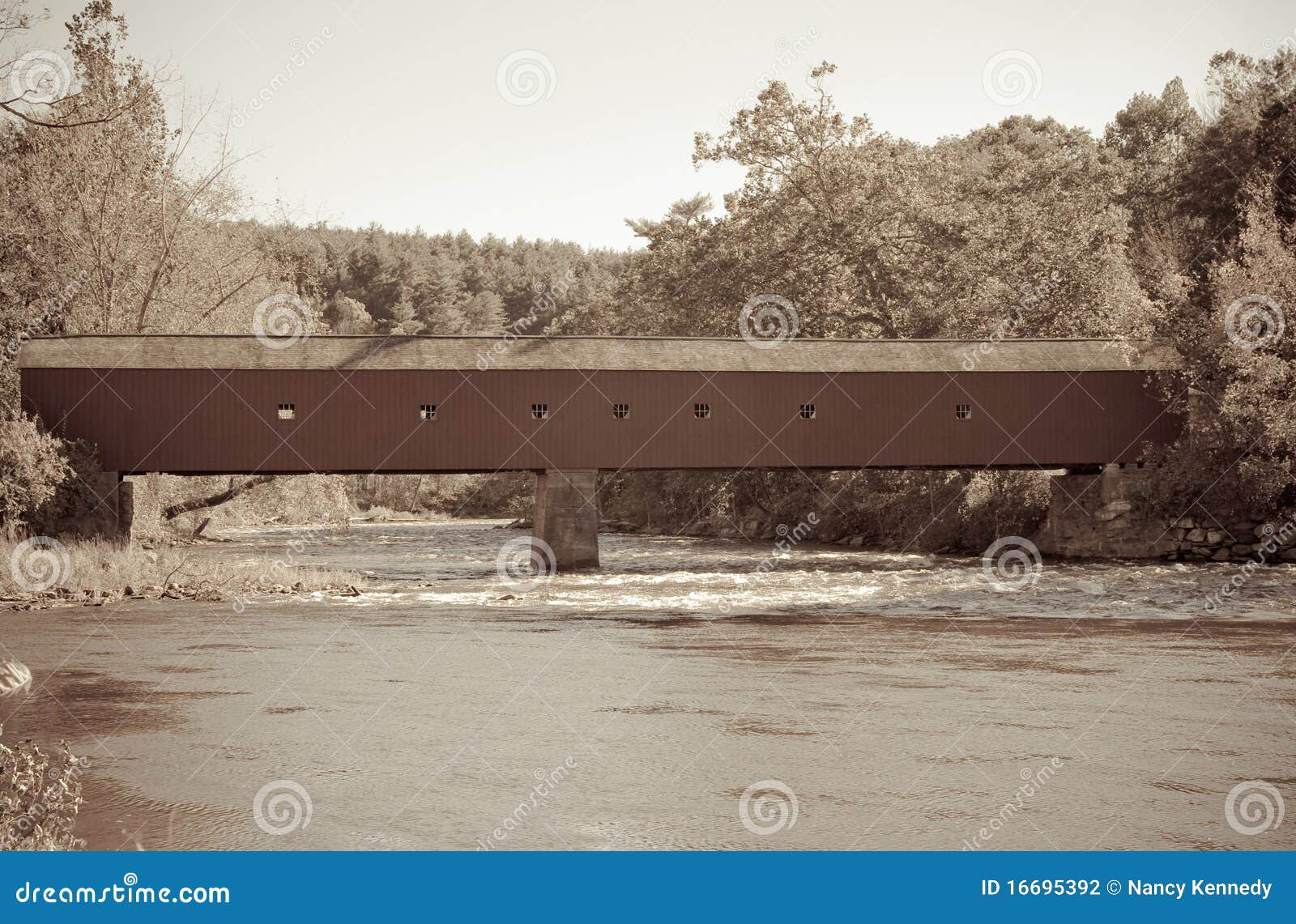Cornwall Bridge stock photo. Image of bridge, sepia, tone - 16695392