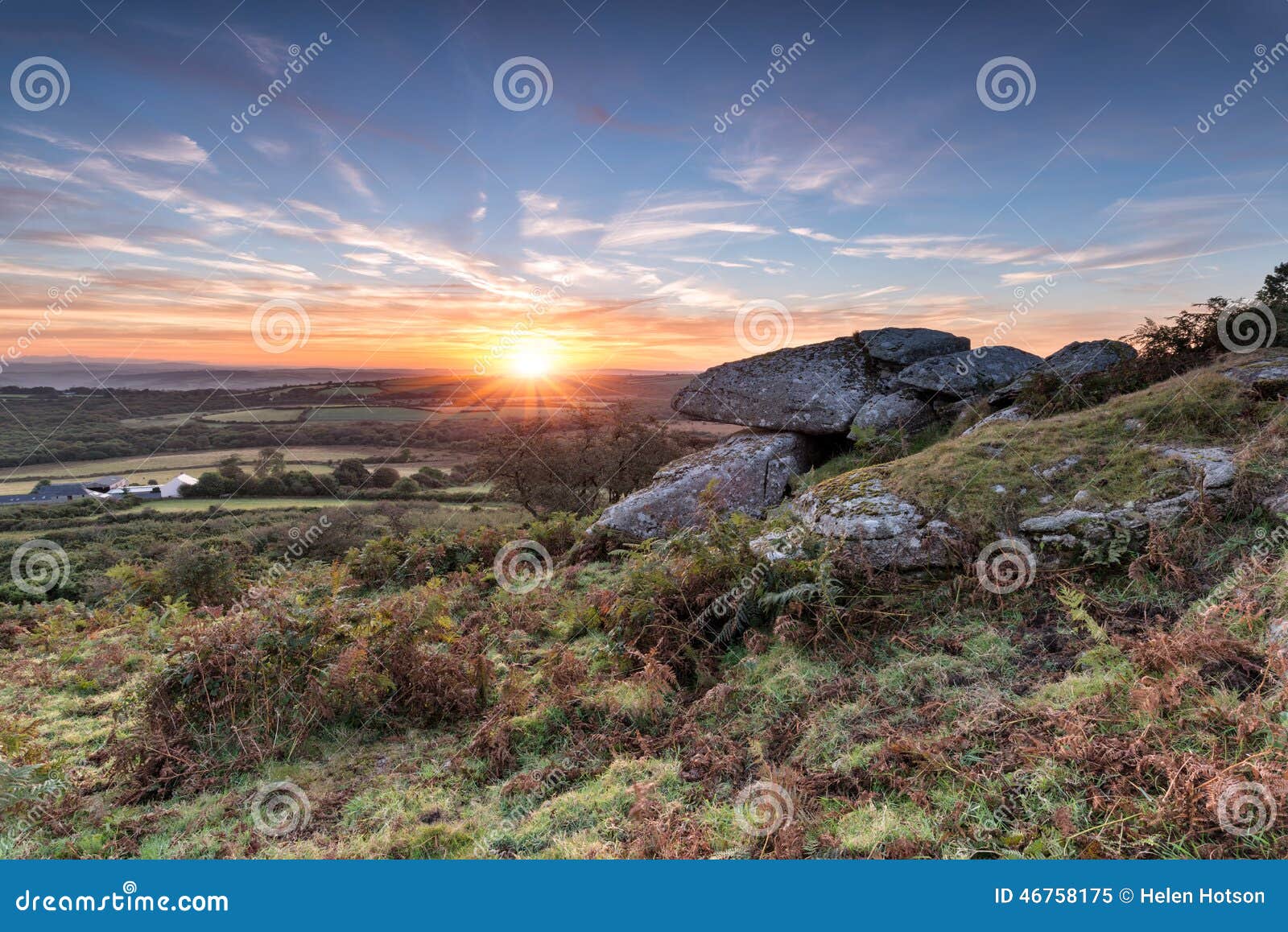 Cornwall Countryside stock image. Image of england, cornwall - 46758175