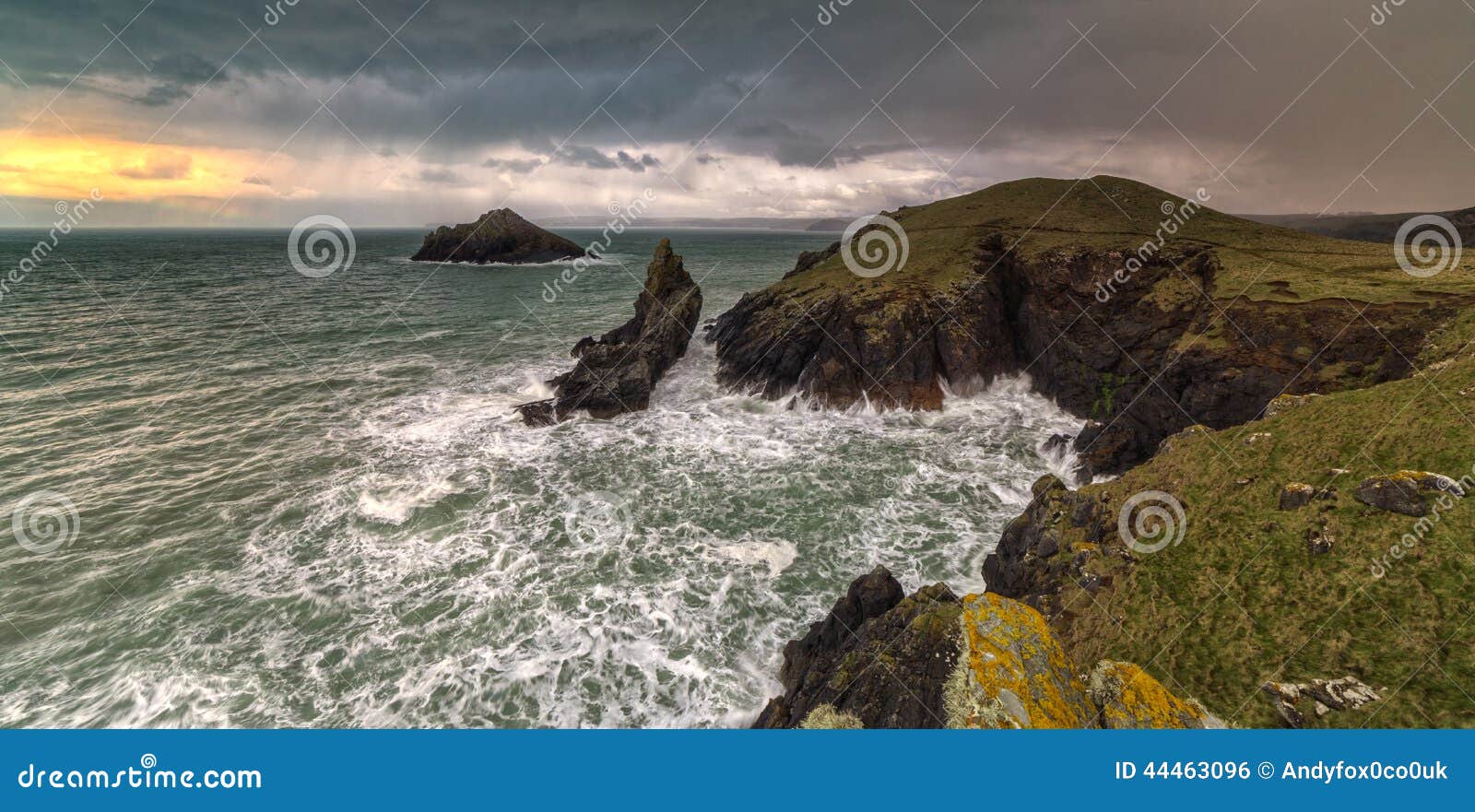 Cornwall, England stock photo. Image of motion, island - 44463096