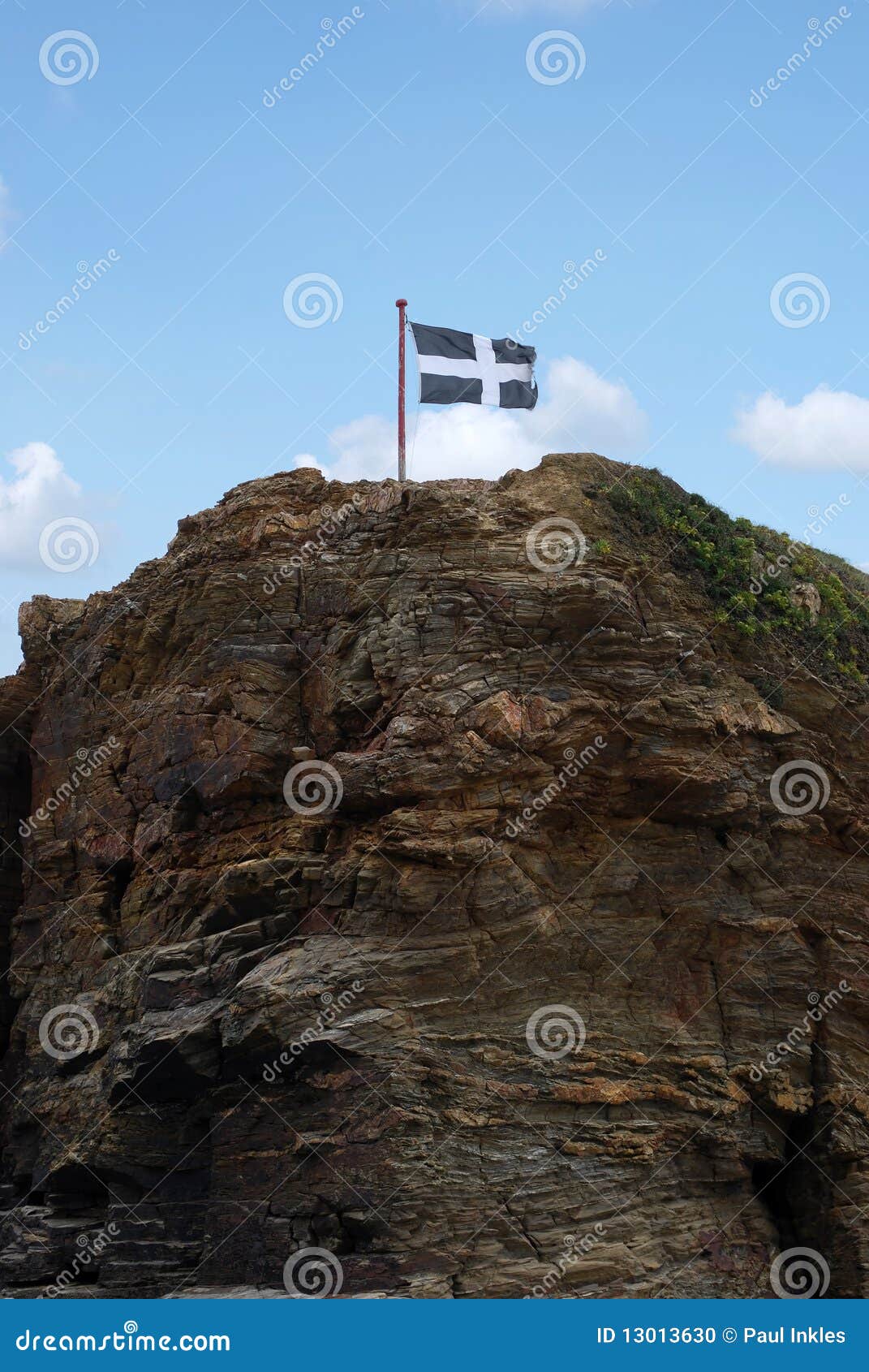 Cornwall Flag stock photo. Image of cornish, copy, portrait - 13013630