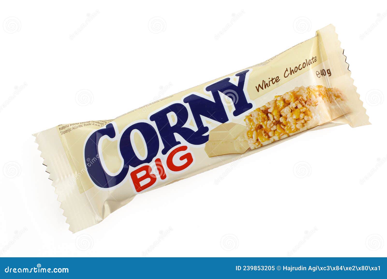 Chocolate Packaging On A Crumpled Satin Fabric Stock Photo ...