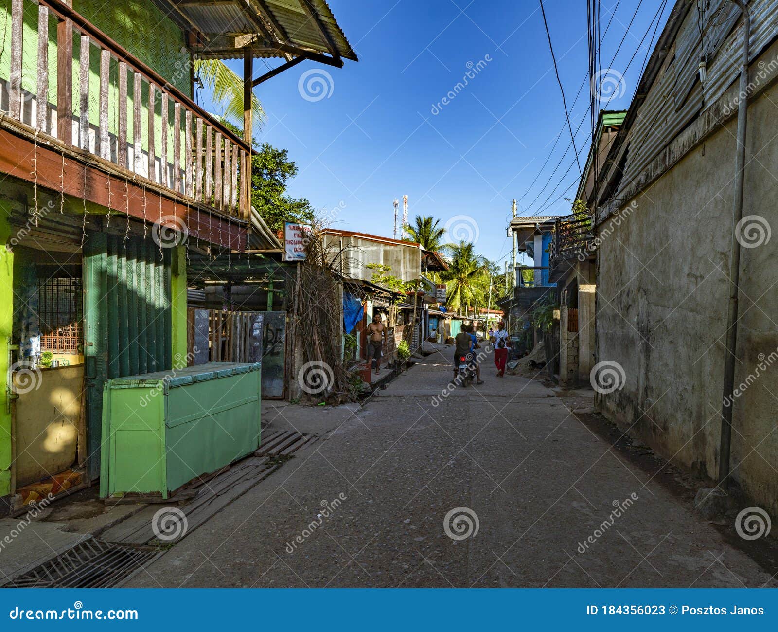 Coron city, Philippines editorial stock photo. Image of people - 184356023