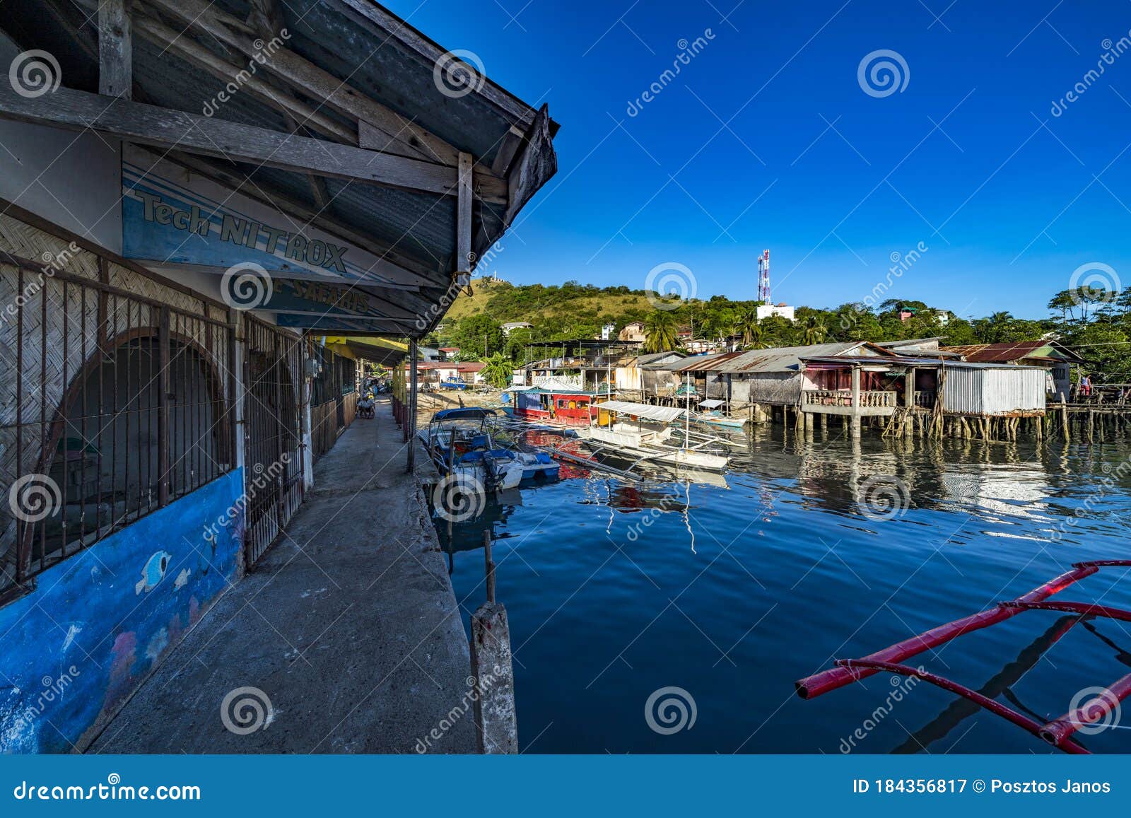 Coron city, Philippines editorial photography. Image of historic ...